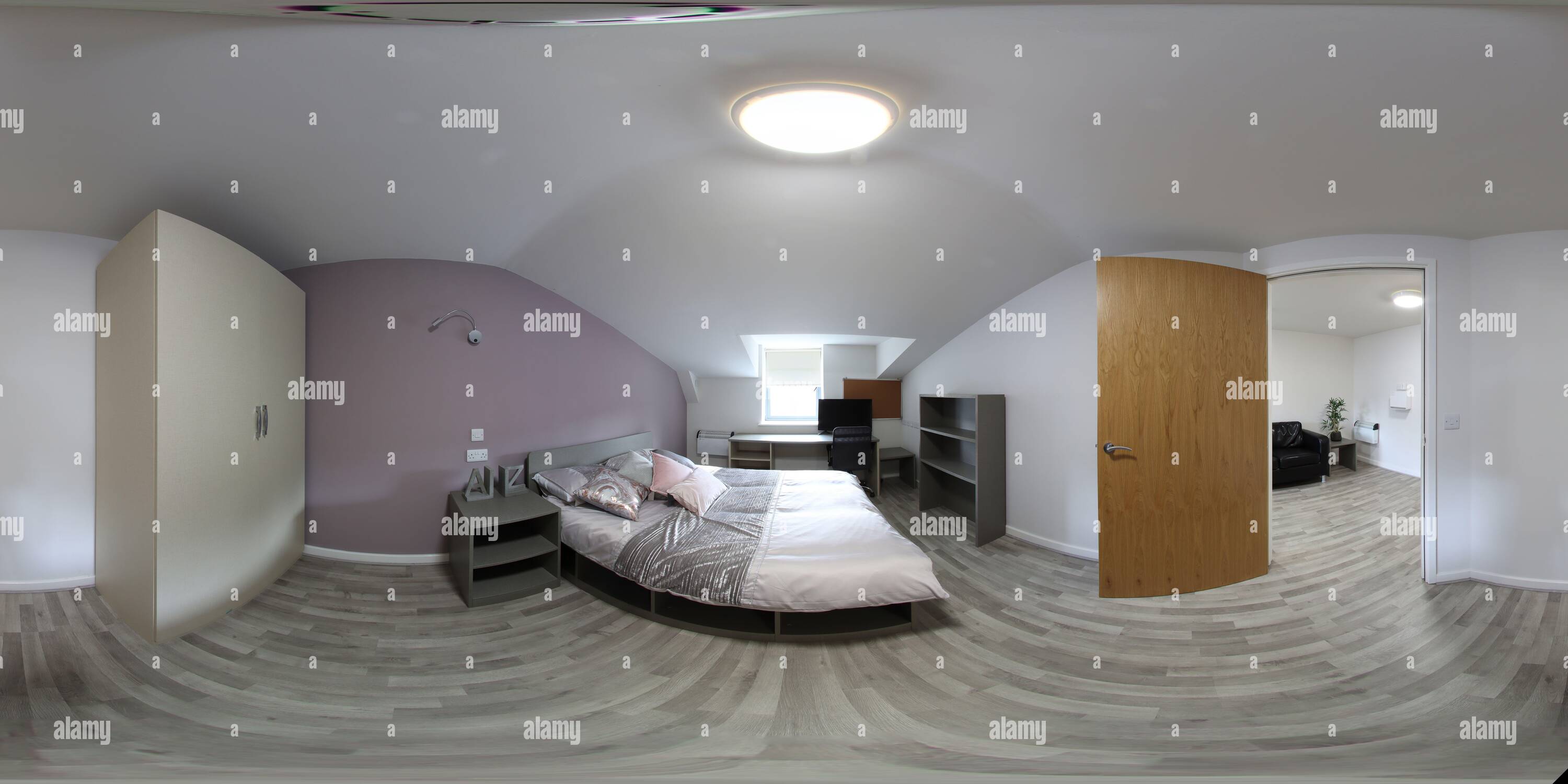 Home interior in panoramic 360 hi-res stock photography and images - Alamy