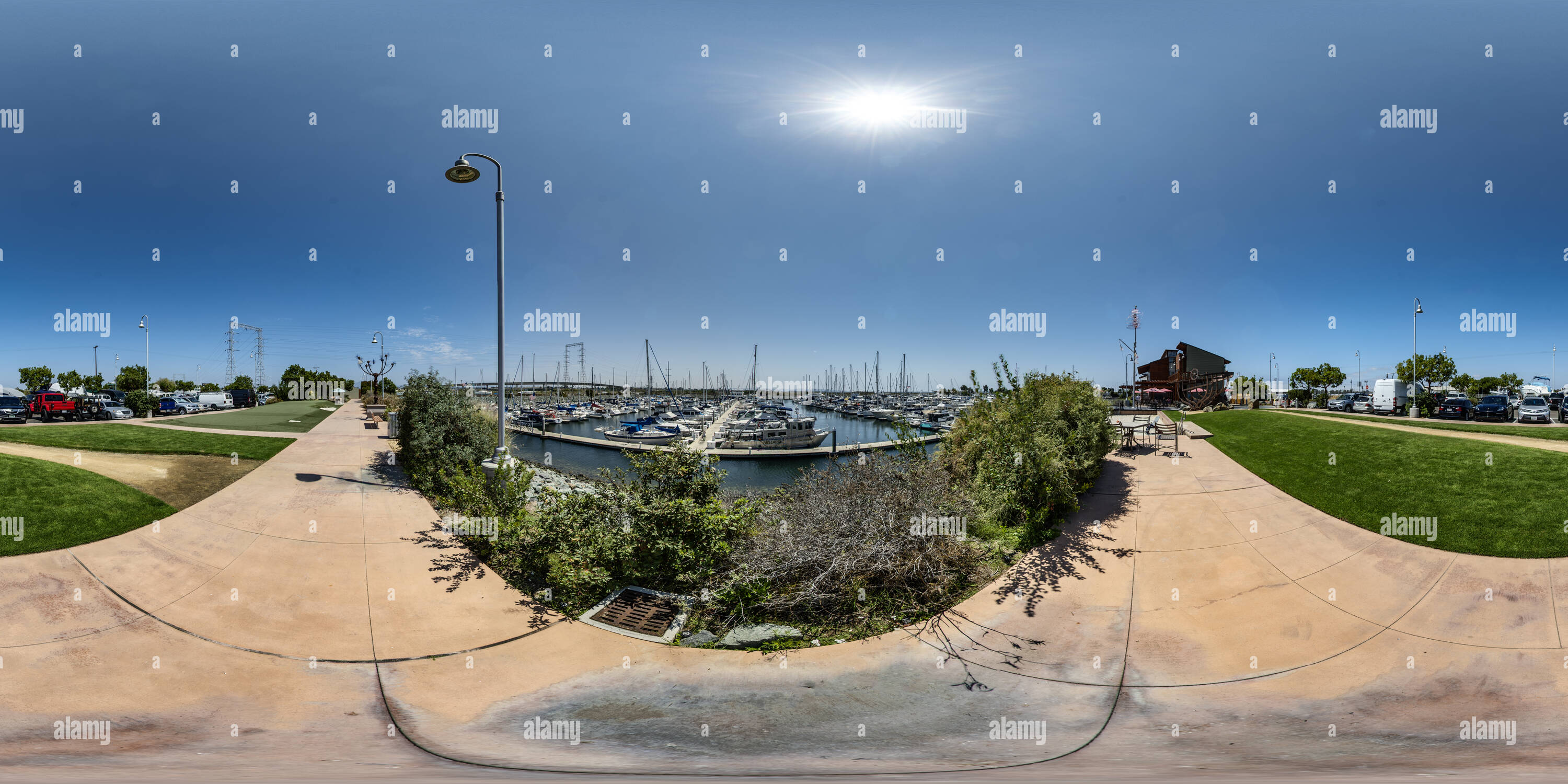 360° view of Pier 32 Marina in National City - Alamy