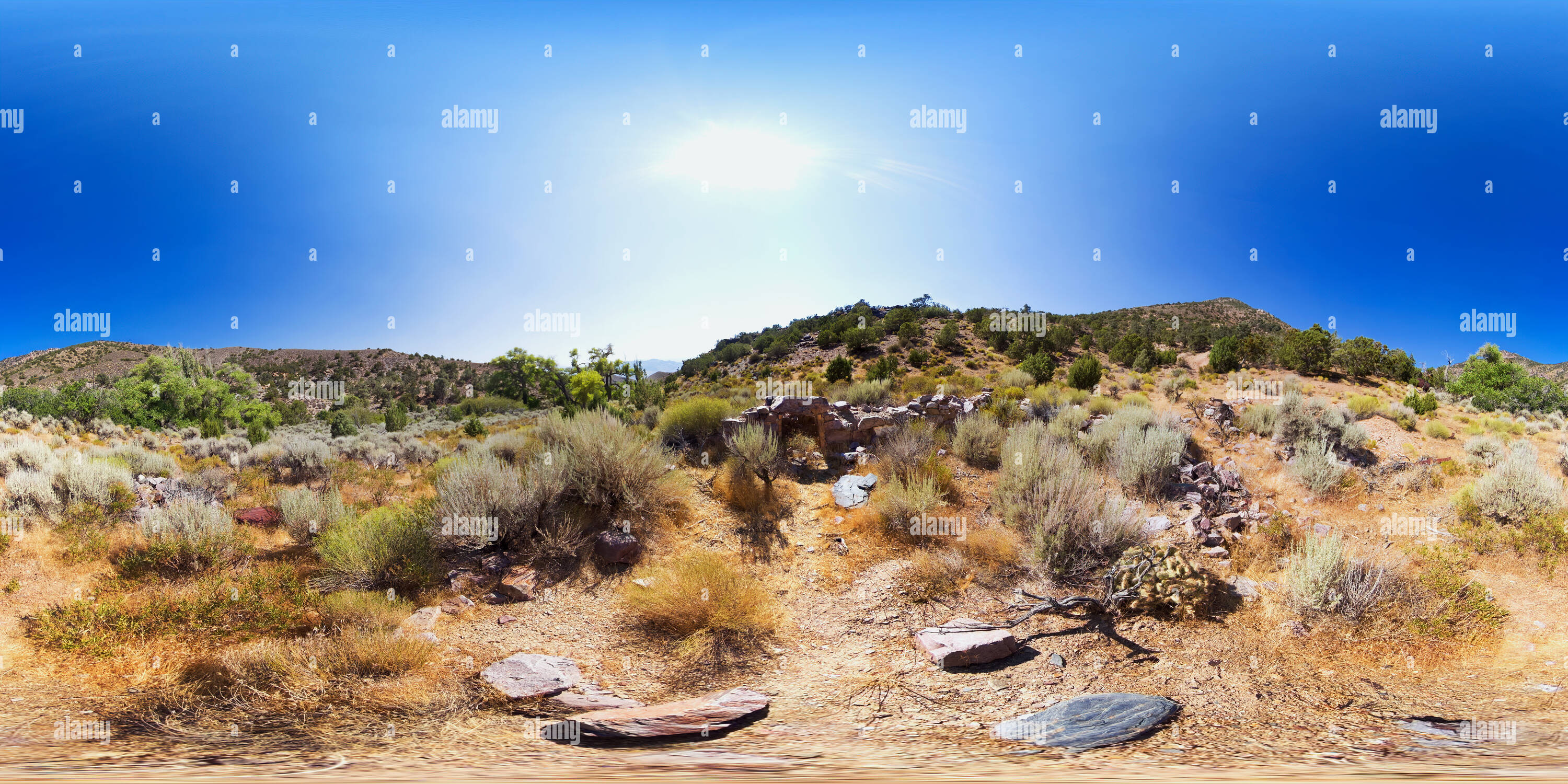 360° view of Beck Ranch - Original Homestead - Alamy