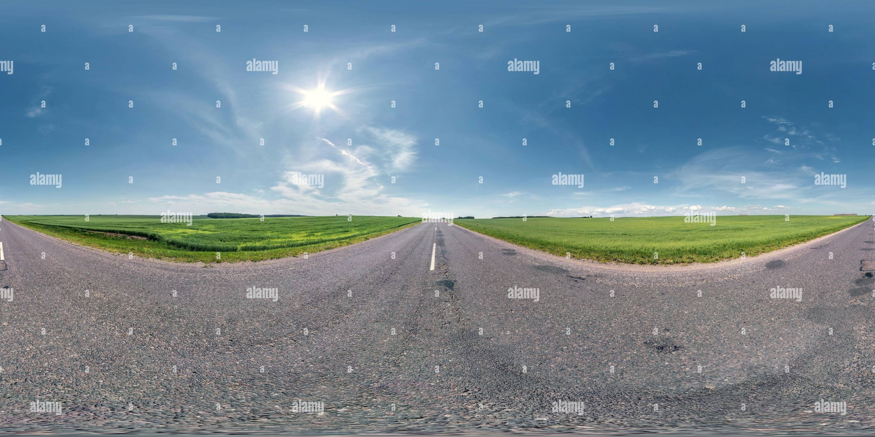 360° view of Full spherical seamless panorama 360 degrees angle view on ...