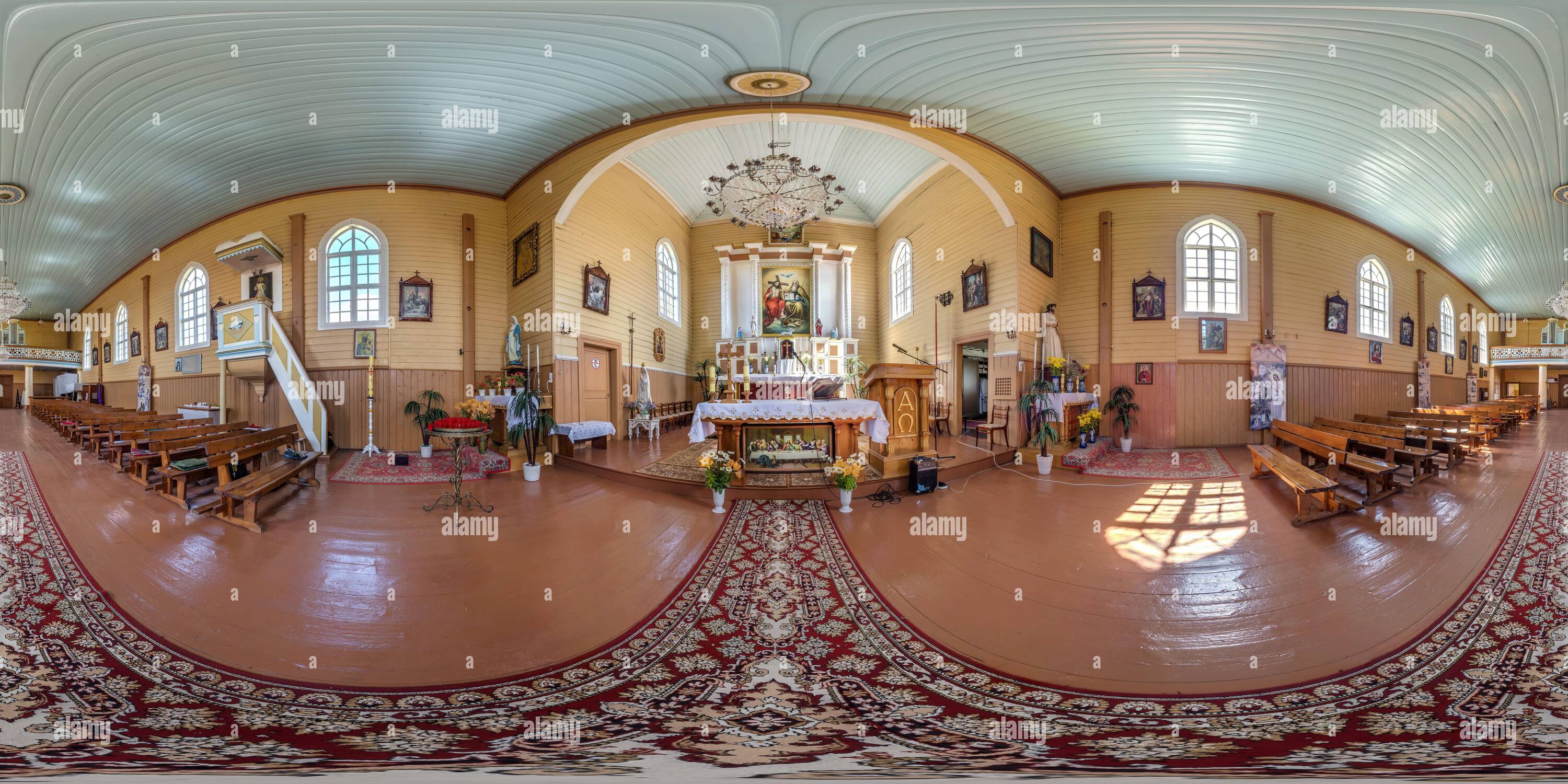 360° view of BELARUS - JULY 2020: Full spherical seamless hdri panorama ...