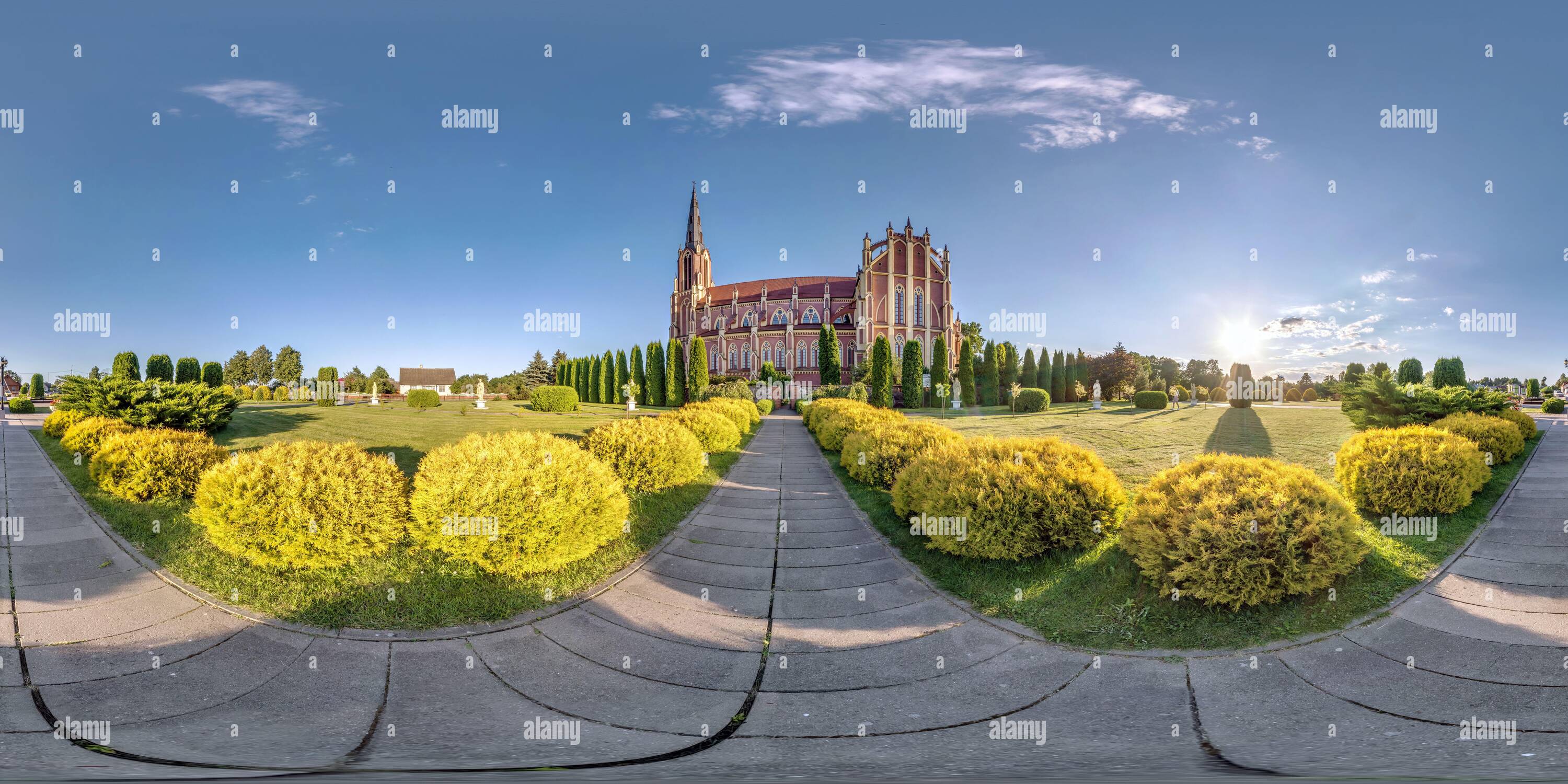 360° view of Full seamless spherical hdri panorama 360 degrees angle ...
