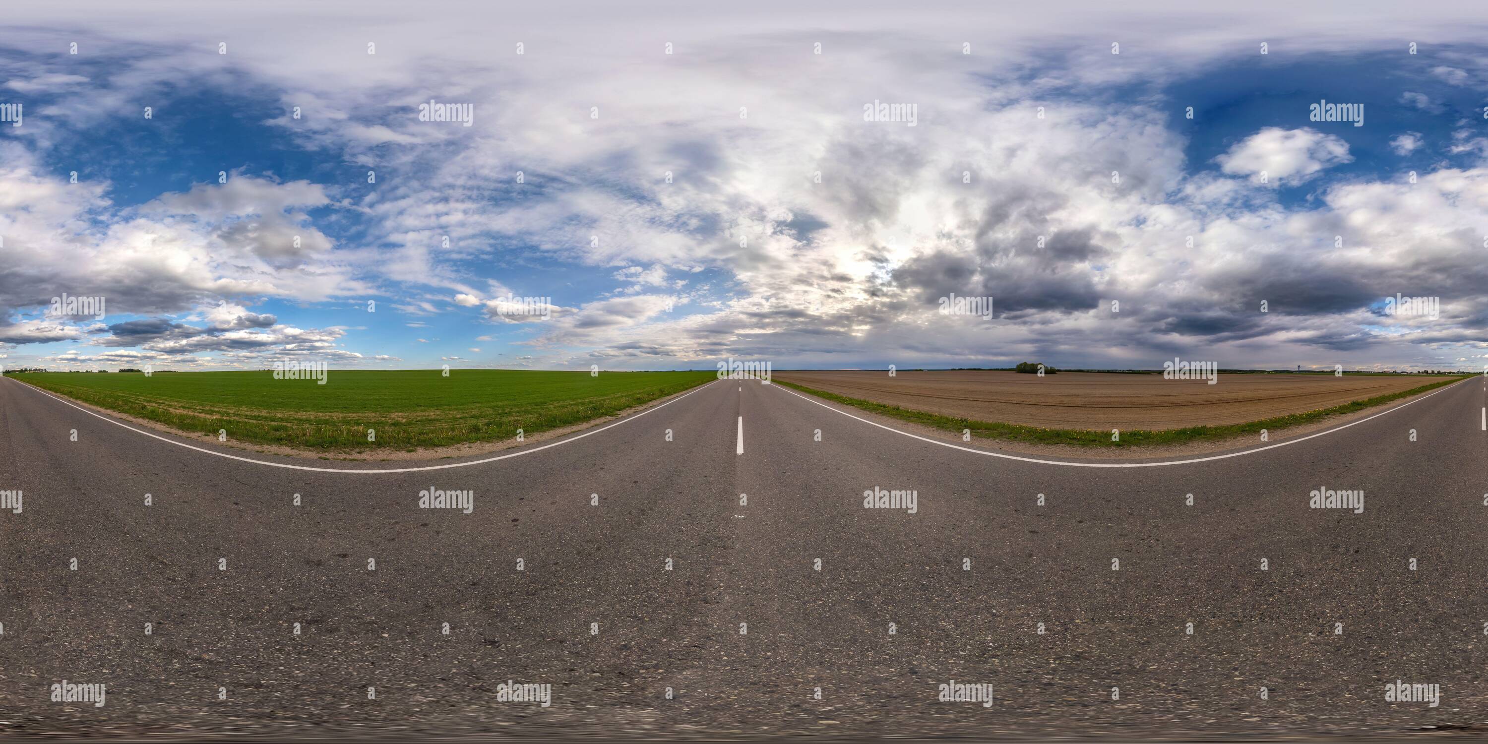 360° view of Full spherical seamless panorama 360 degrees angle view on ...