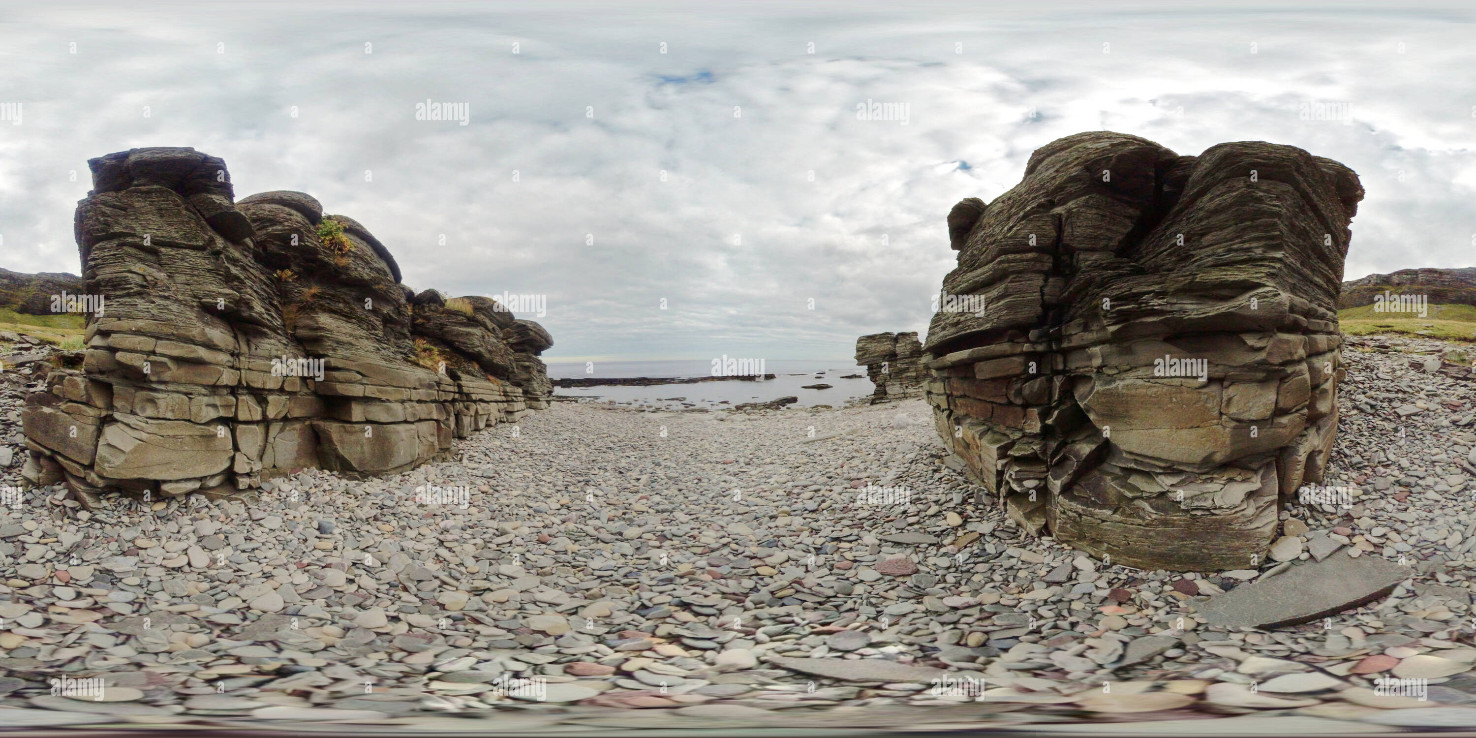 360° view of Chests. Kildin Island - Alamy