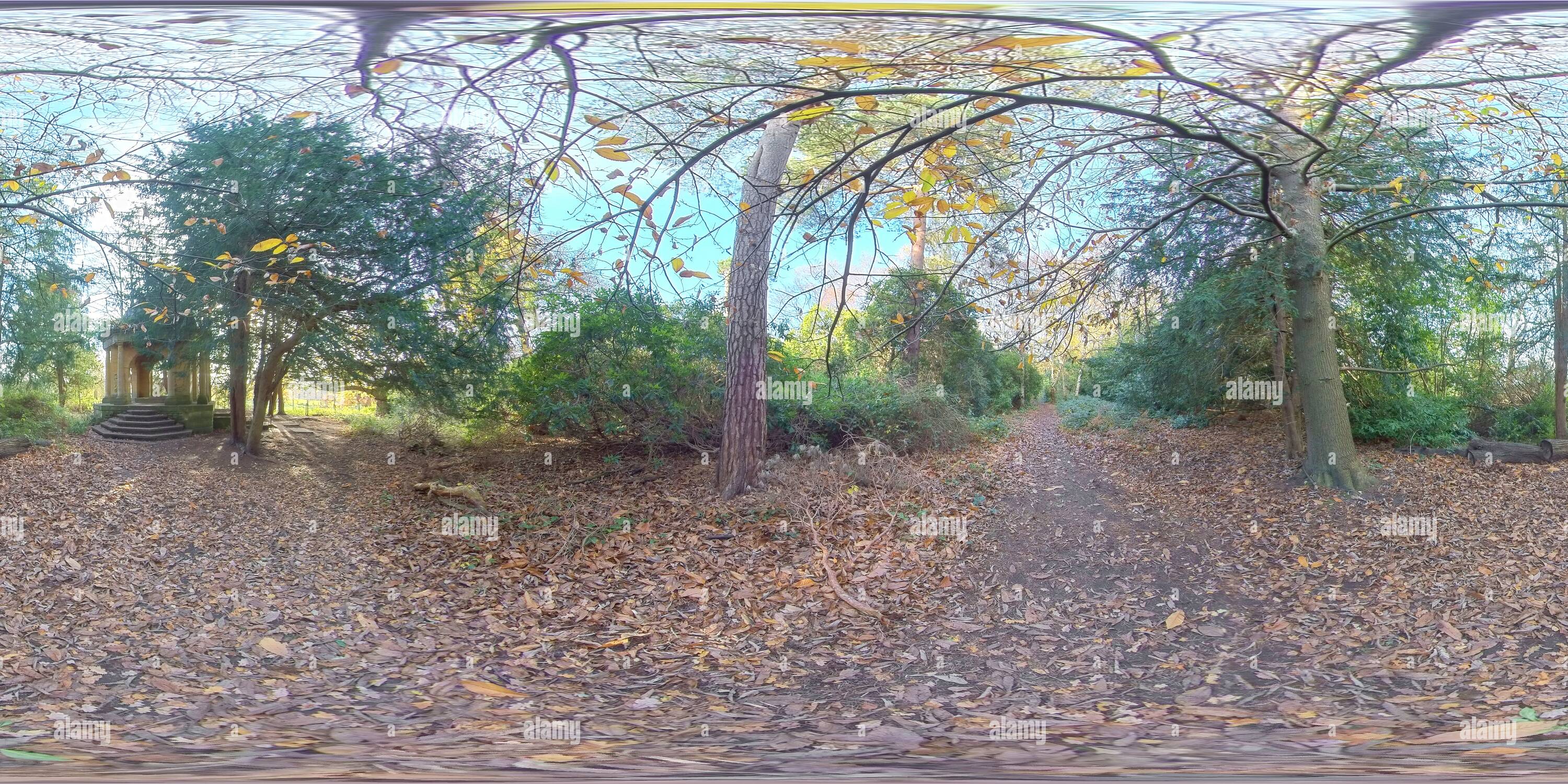 360° view of Ockham Common, The Samuelson Mausoleum 01 - Alamy