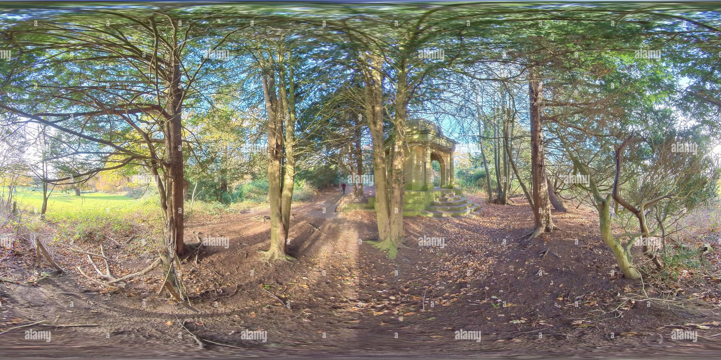 360° view of Ockham Common, The Samuelson Mausoleum 04 - Alamy