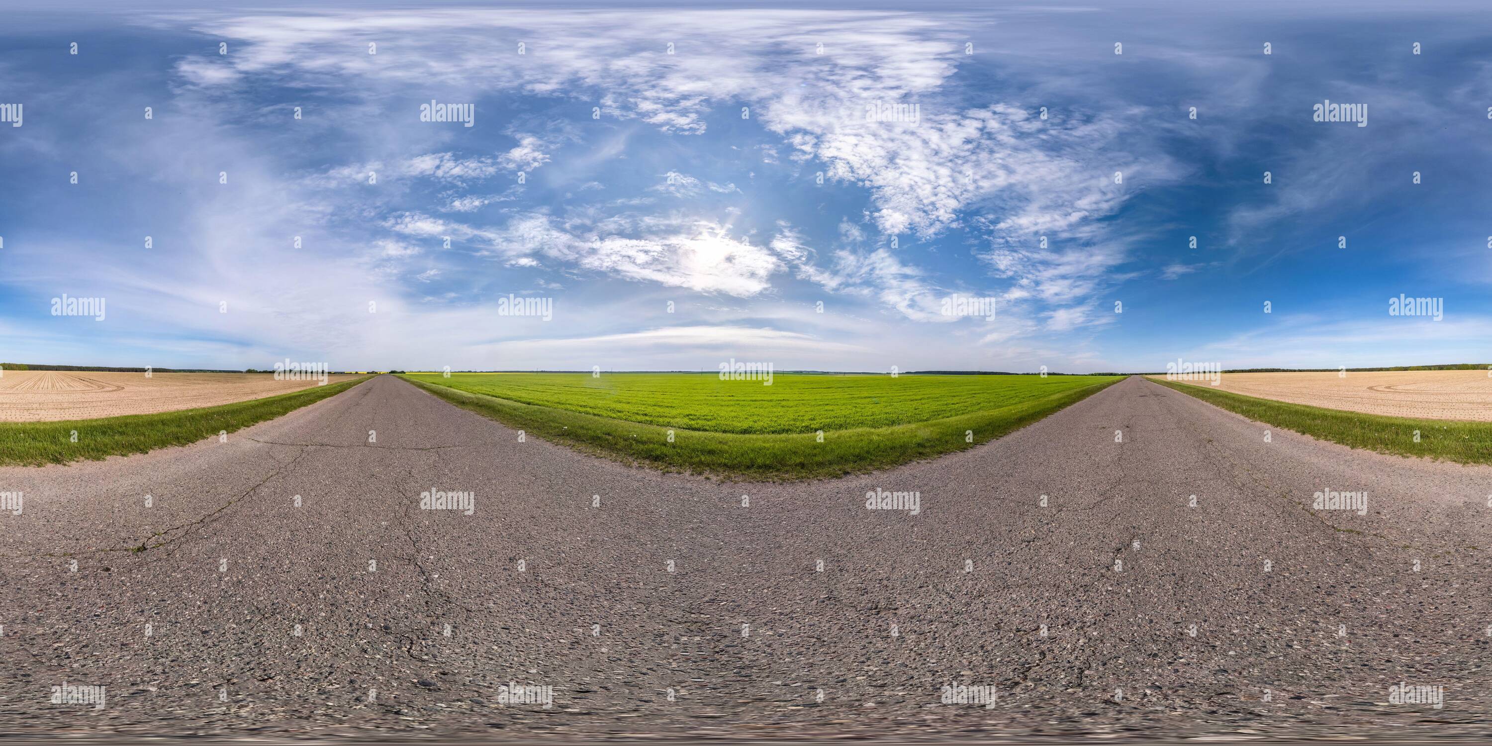 360° view of Full spherical seamless panorama 360 degrees angle view on ...