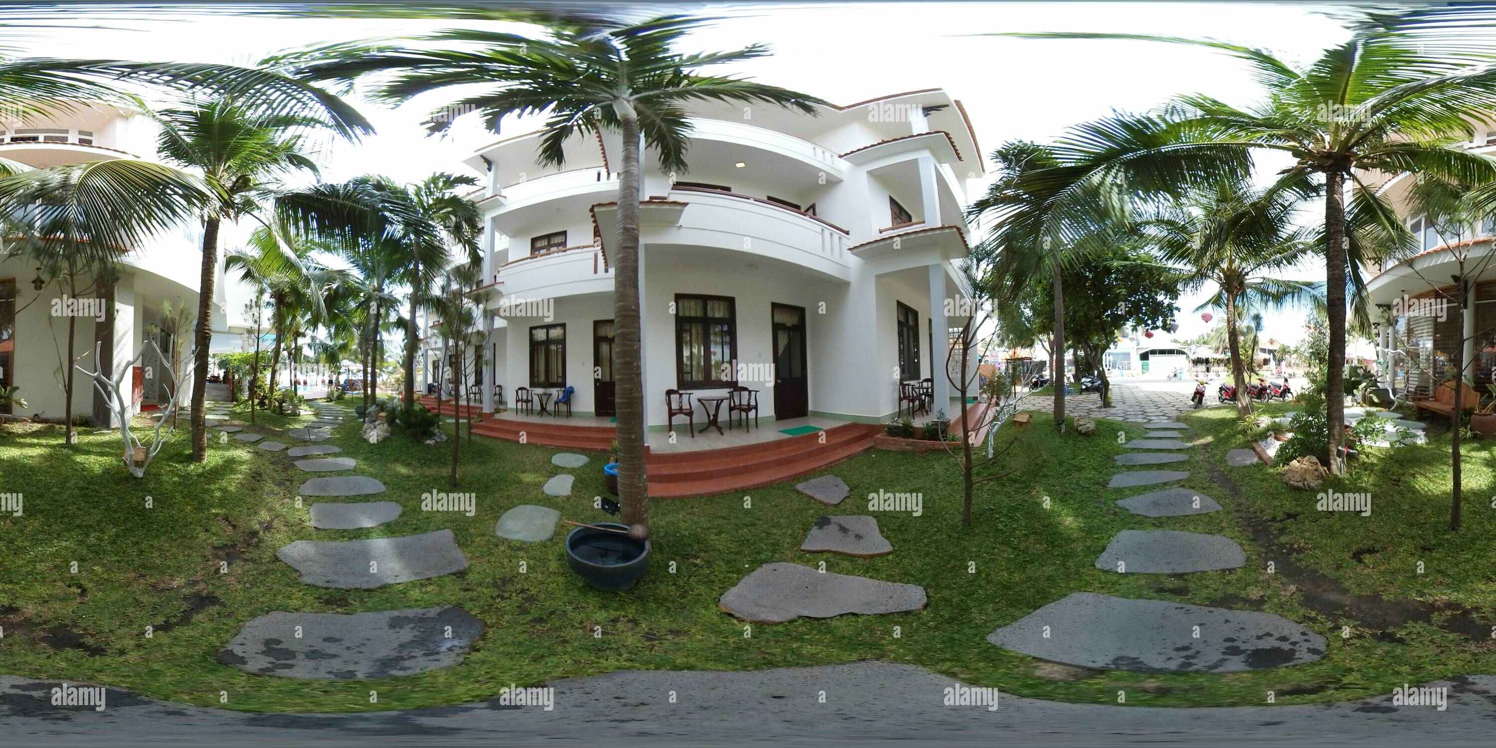 360° view of Pacific Beach Resort - Alamy