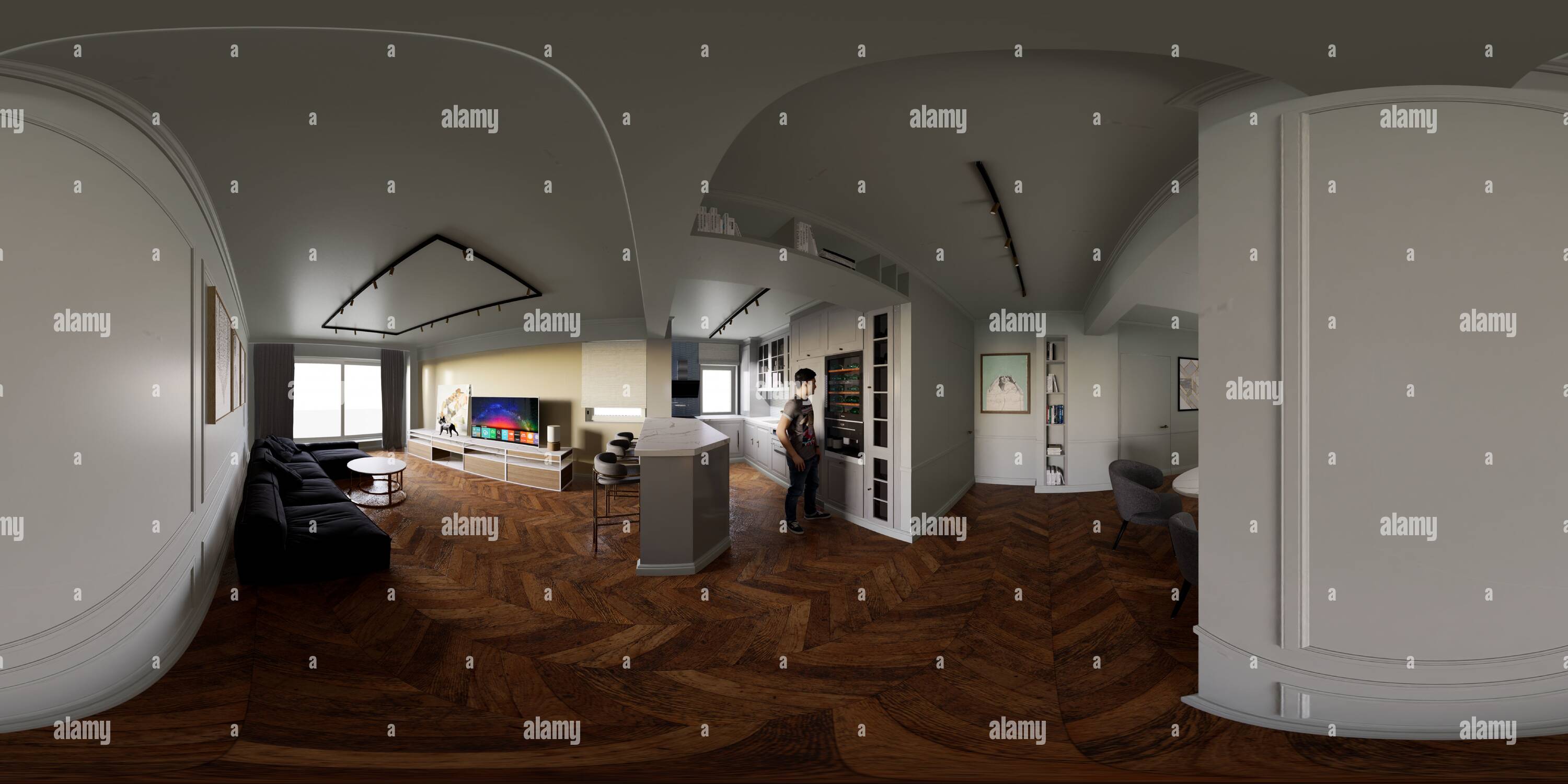 360° view of Dan Goaga Neo Proiect Uhghhujjjj - Alamy