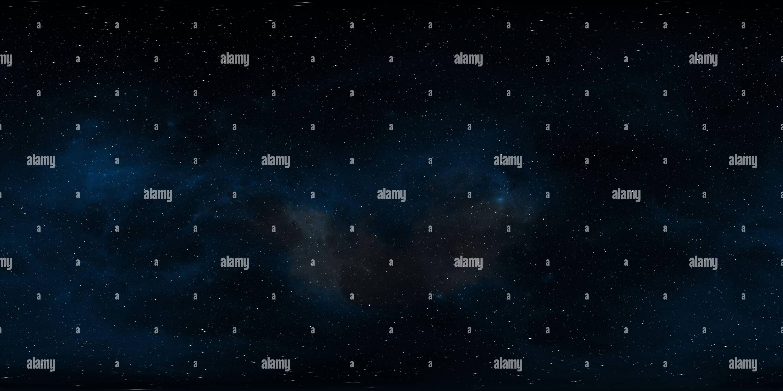 360° view of 360 degree space background with nebula and stars ...