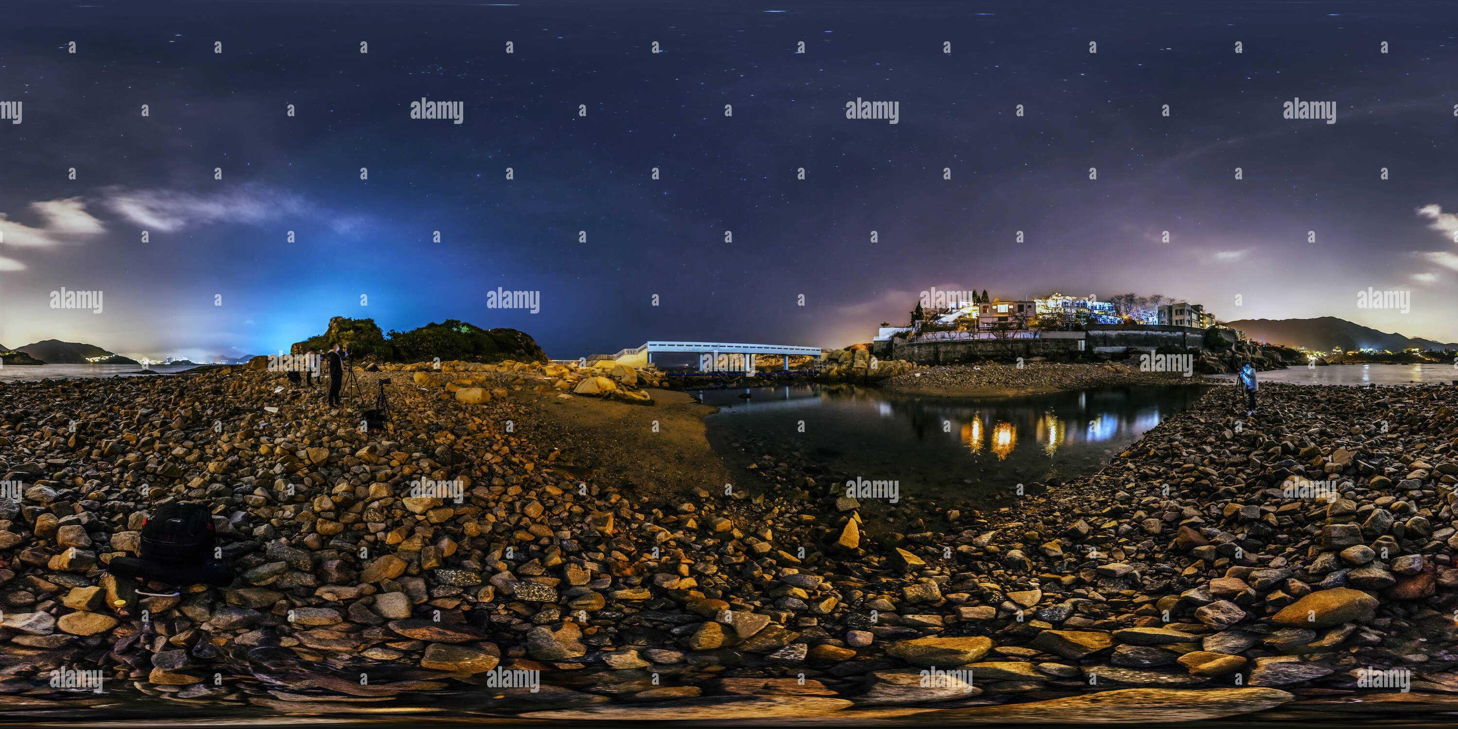 360° view of Shek O Blue Bridge(石澳藍橋), HK - Alamy