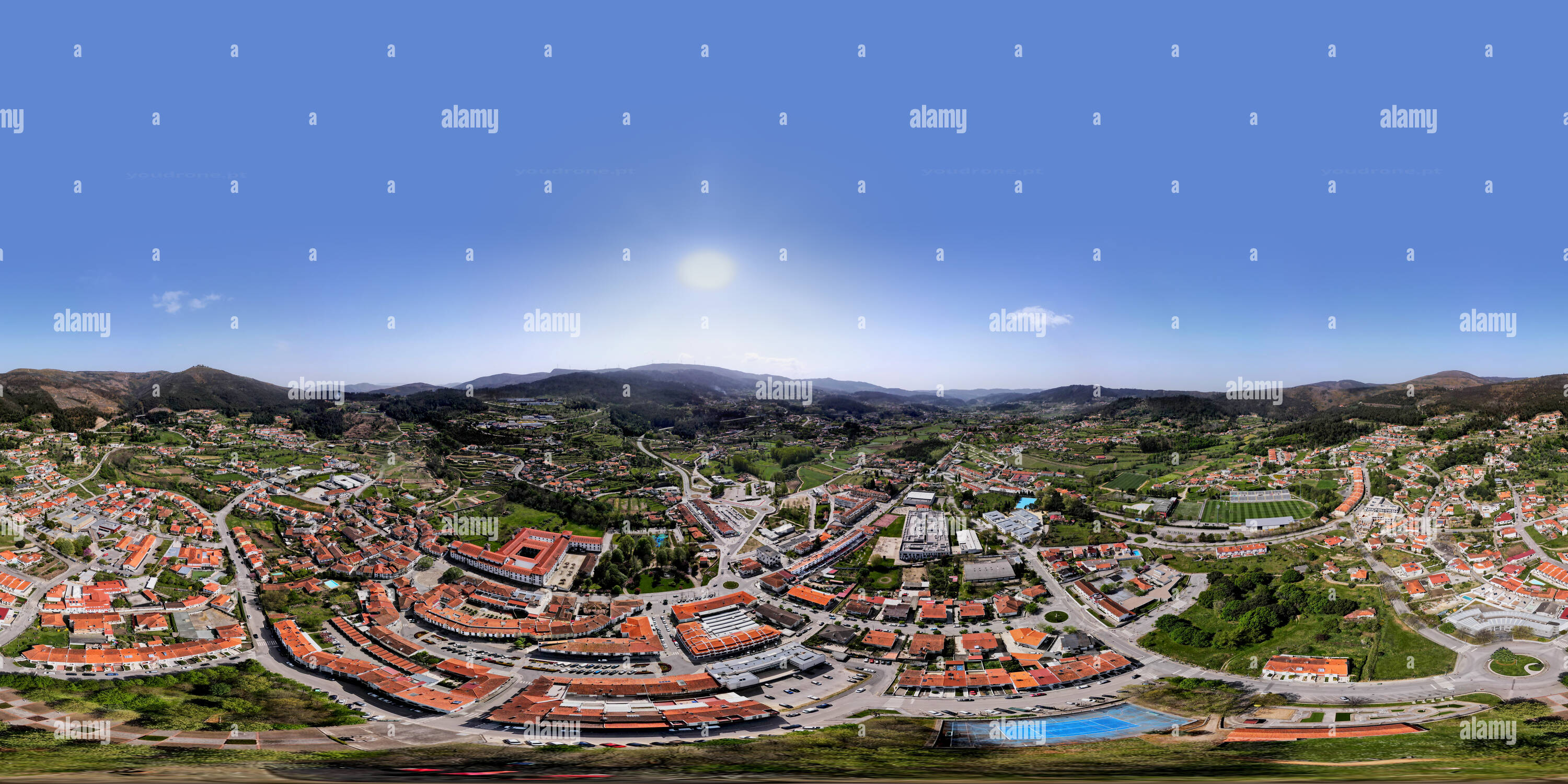 360° view of Arouca Panoramic 360 view - Alamy