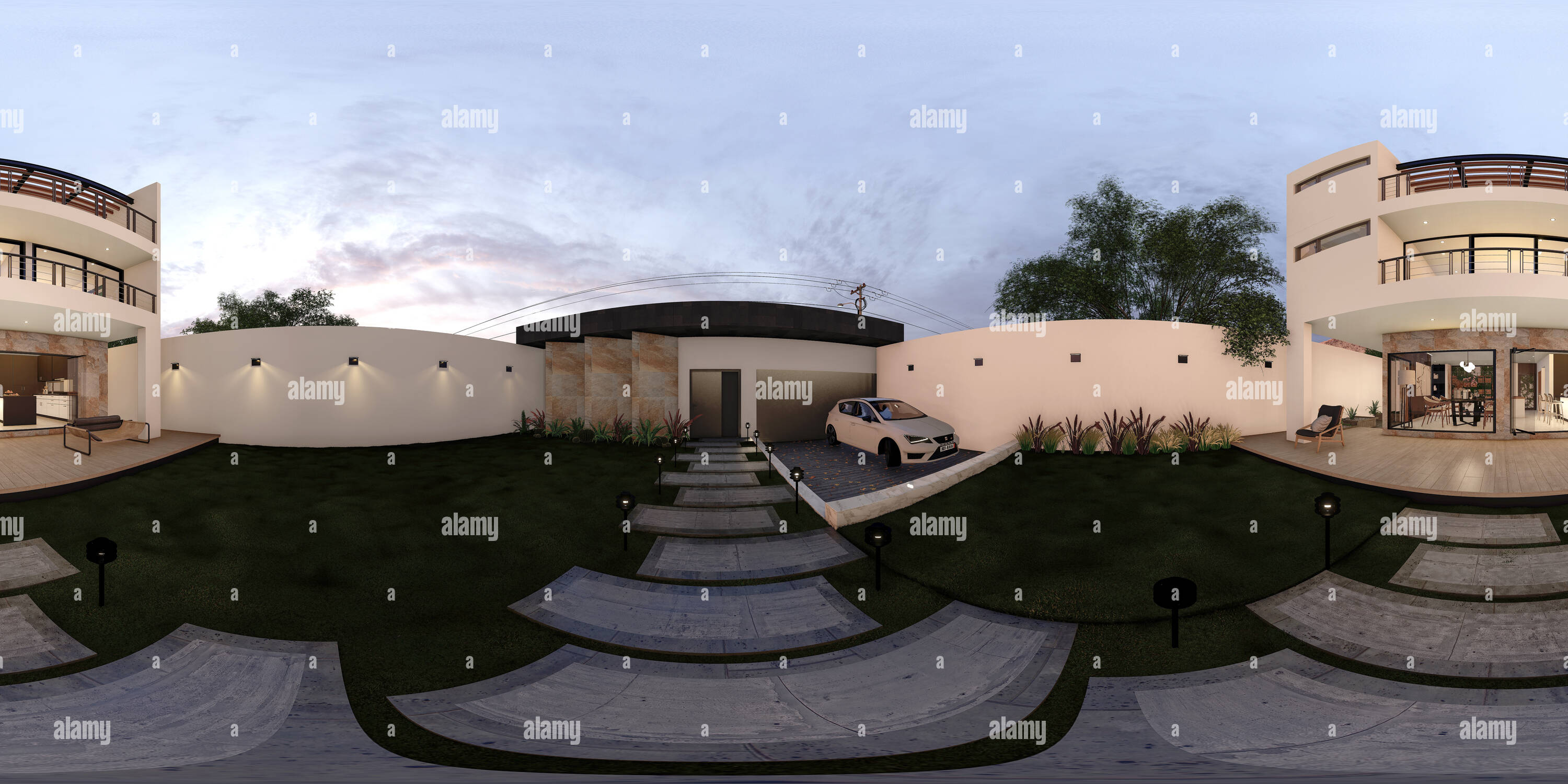 360° view of CASA ALVA - Alamy