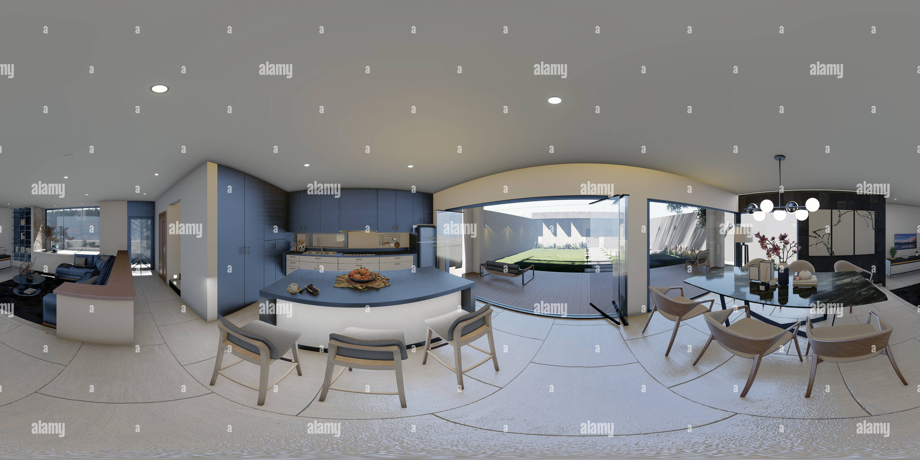 360° view of CASA ALVA SALA - Alamy