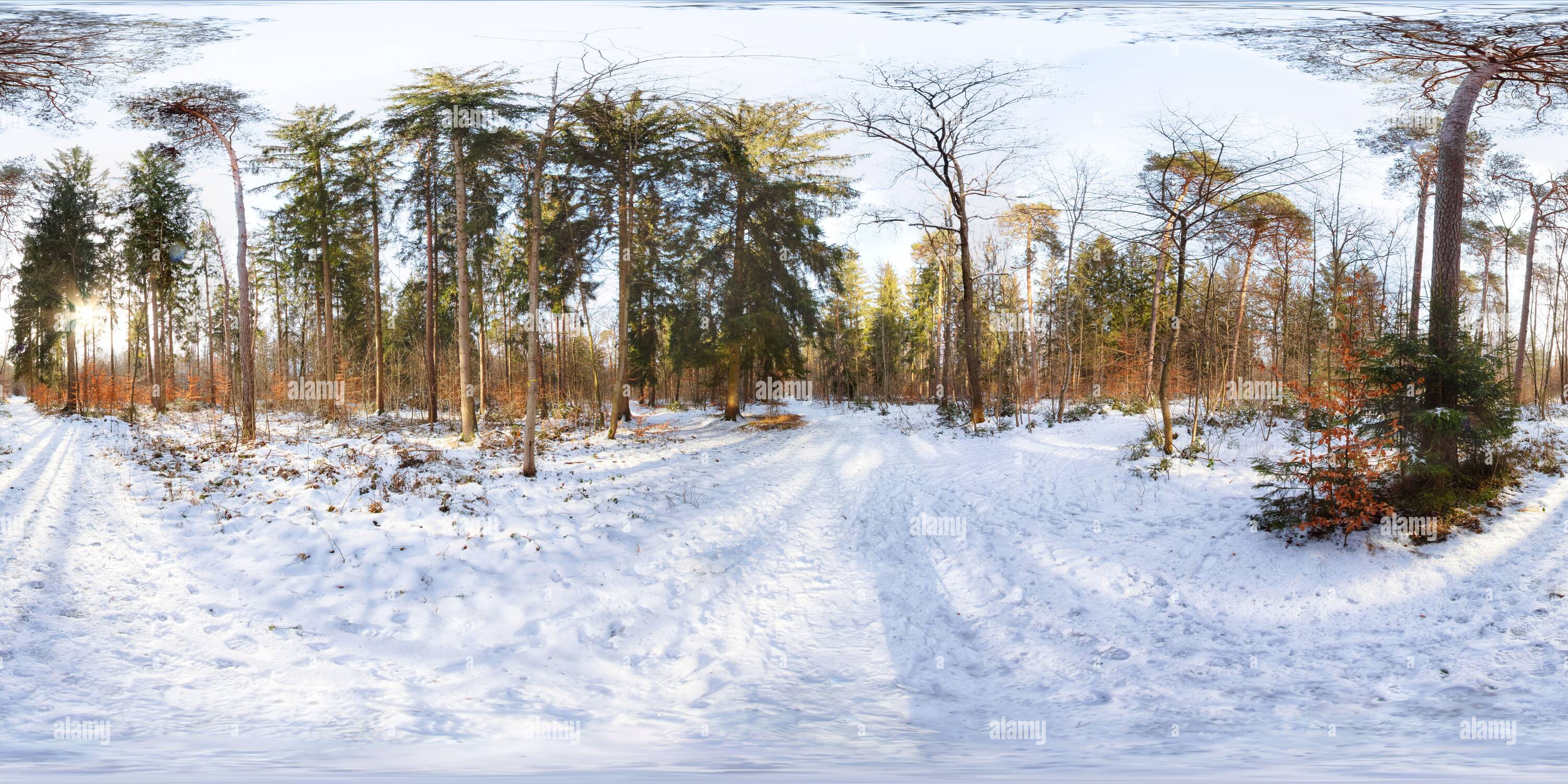 360° view of Spherical 360 degrees seamless panorama view in ...