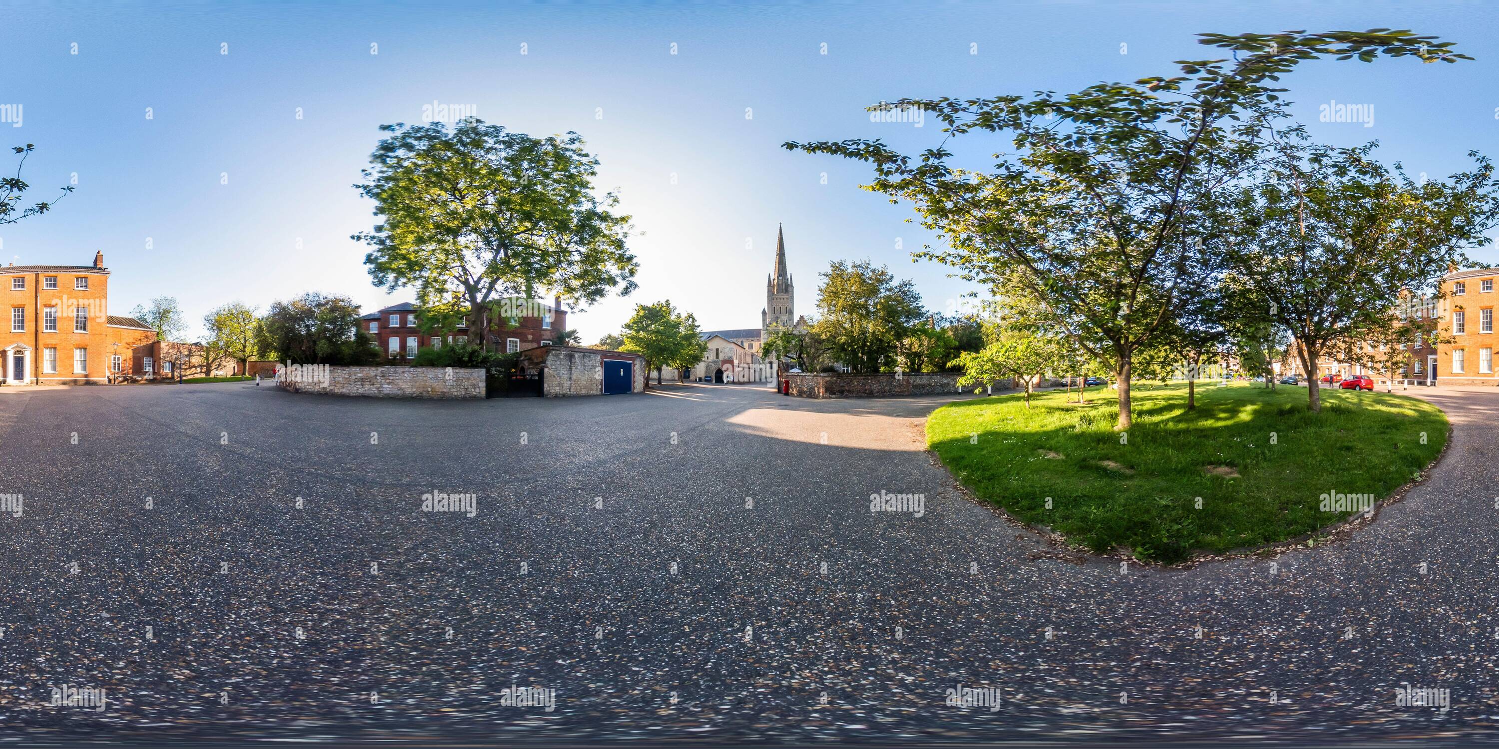 360° view of 360 Spherical panorama captured in Cathedral Close ...