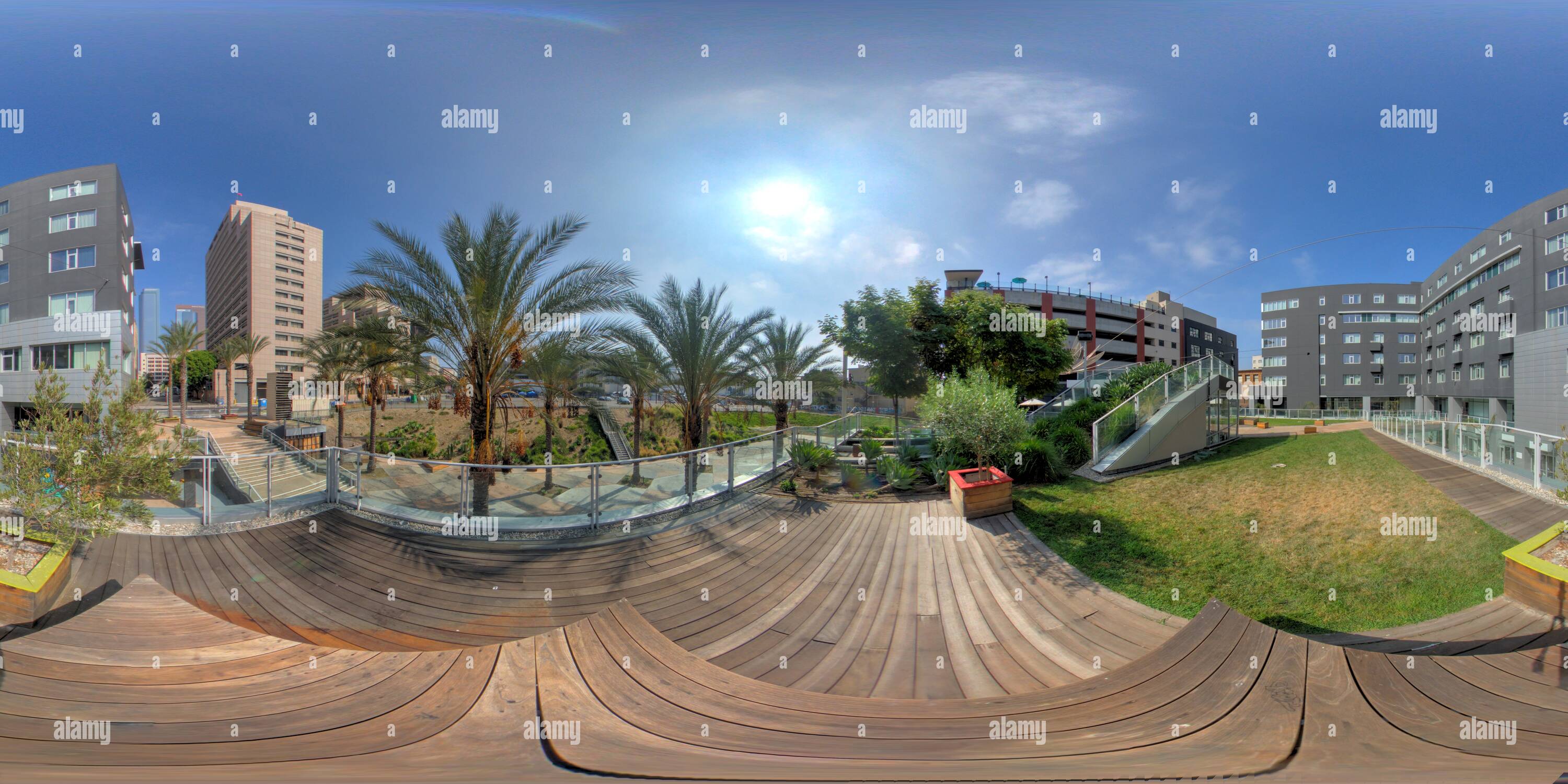 360° view of HDR 360 Panorama - DTLA - 85 Tilt Coffee Bar - Alamy