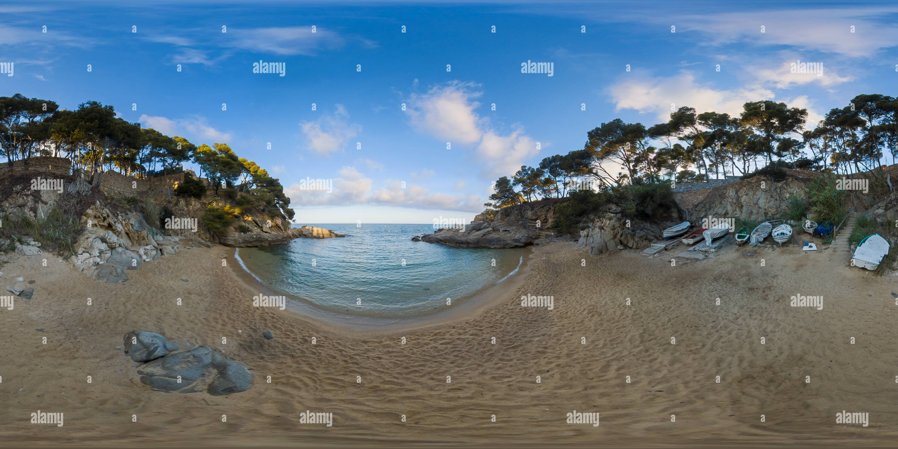 360° view of Cove Sa Cova Platja d'Aro 03 Girona Catalonia Spain 360Vr ...
