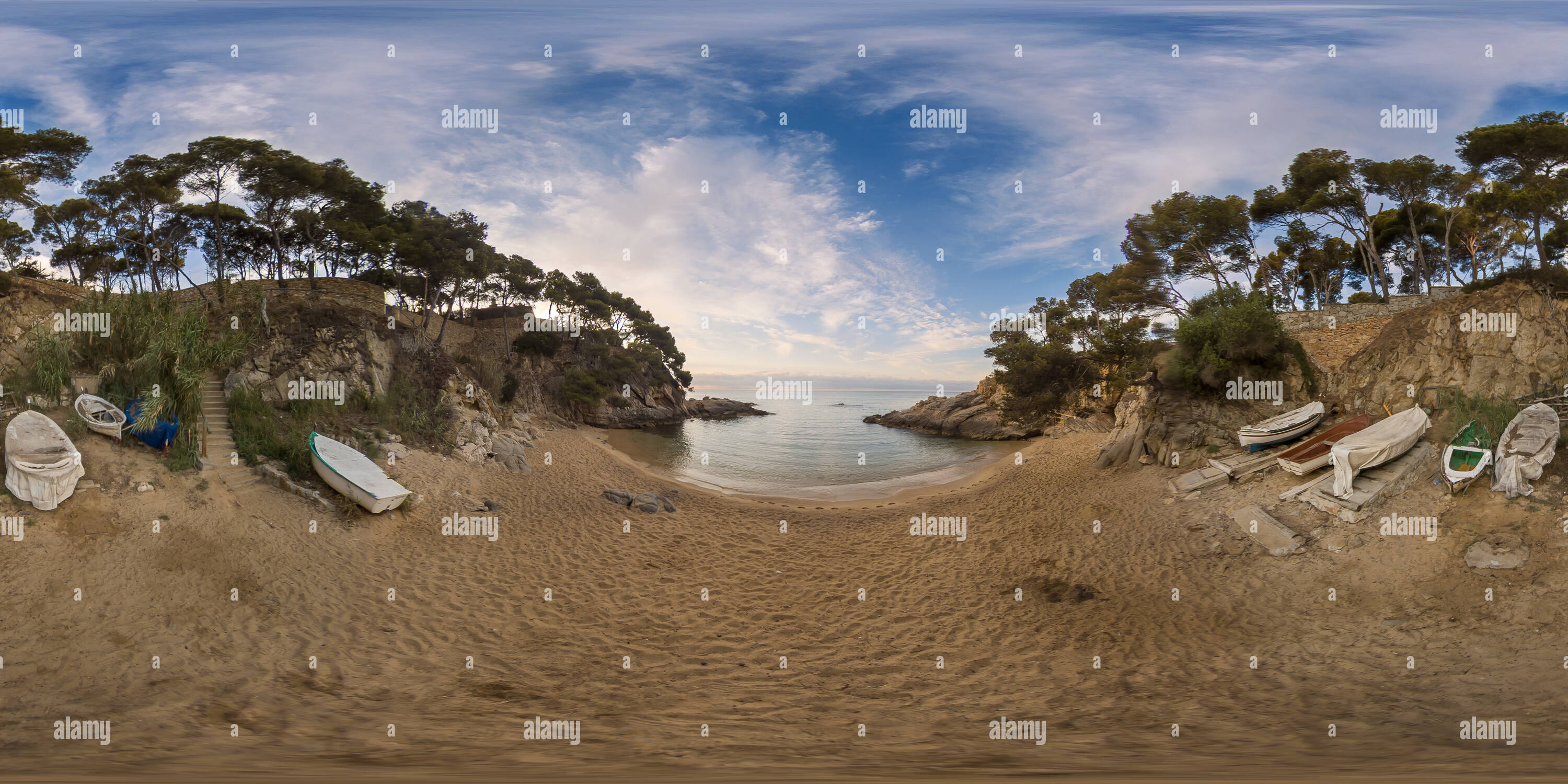 360° view of Cove Sa Cova Platja d'Aro 04 Girona Catalonia Spain 360Vr ...