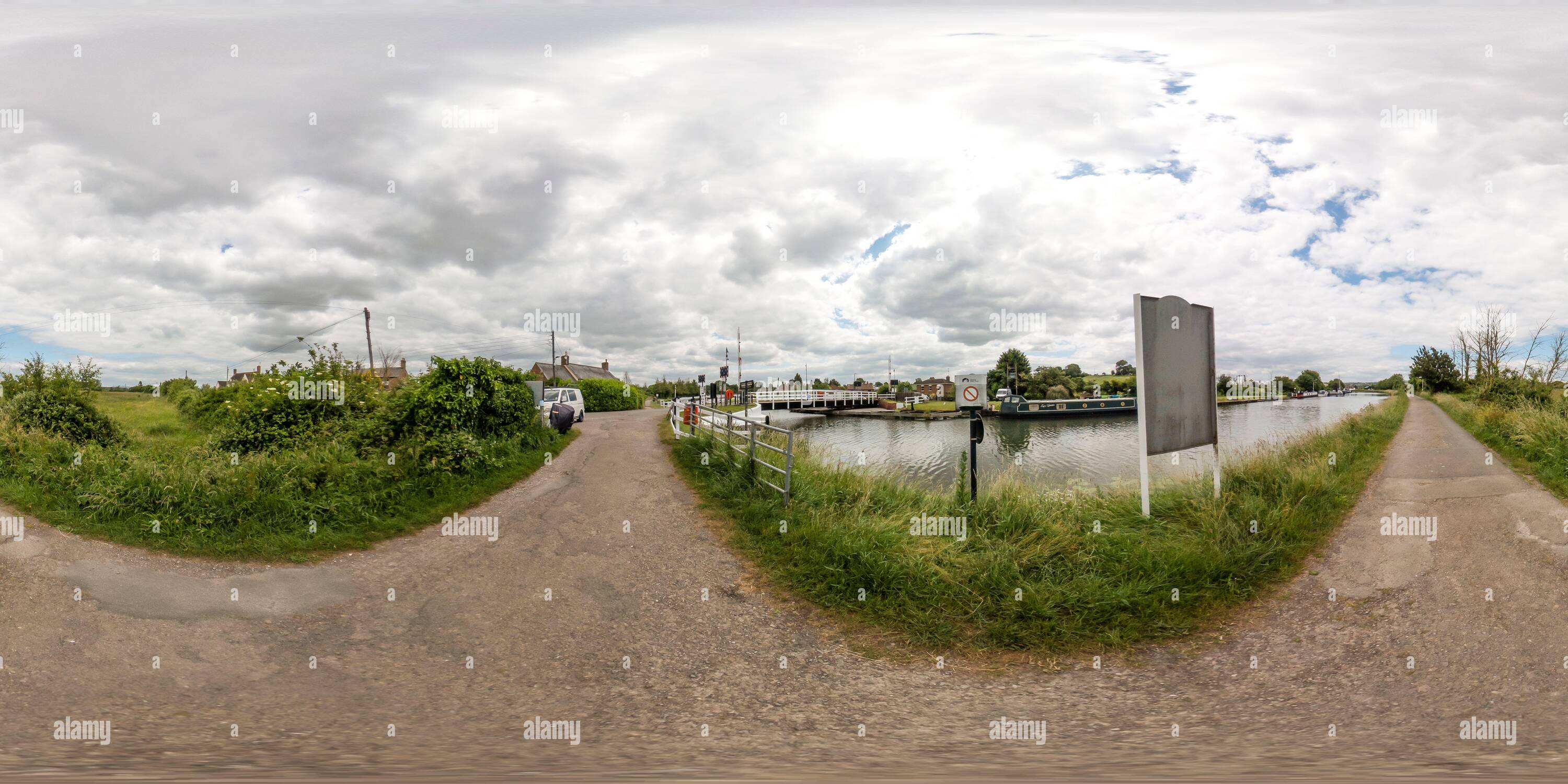 360° view of Gloucestershire, UK – June 22 2021. Full spherical ...