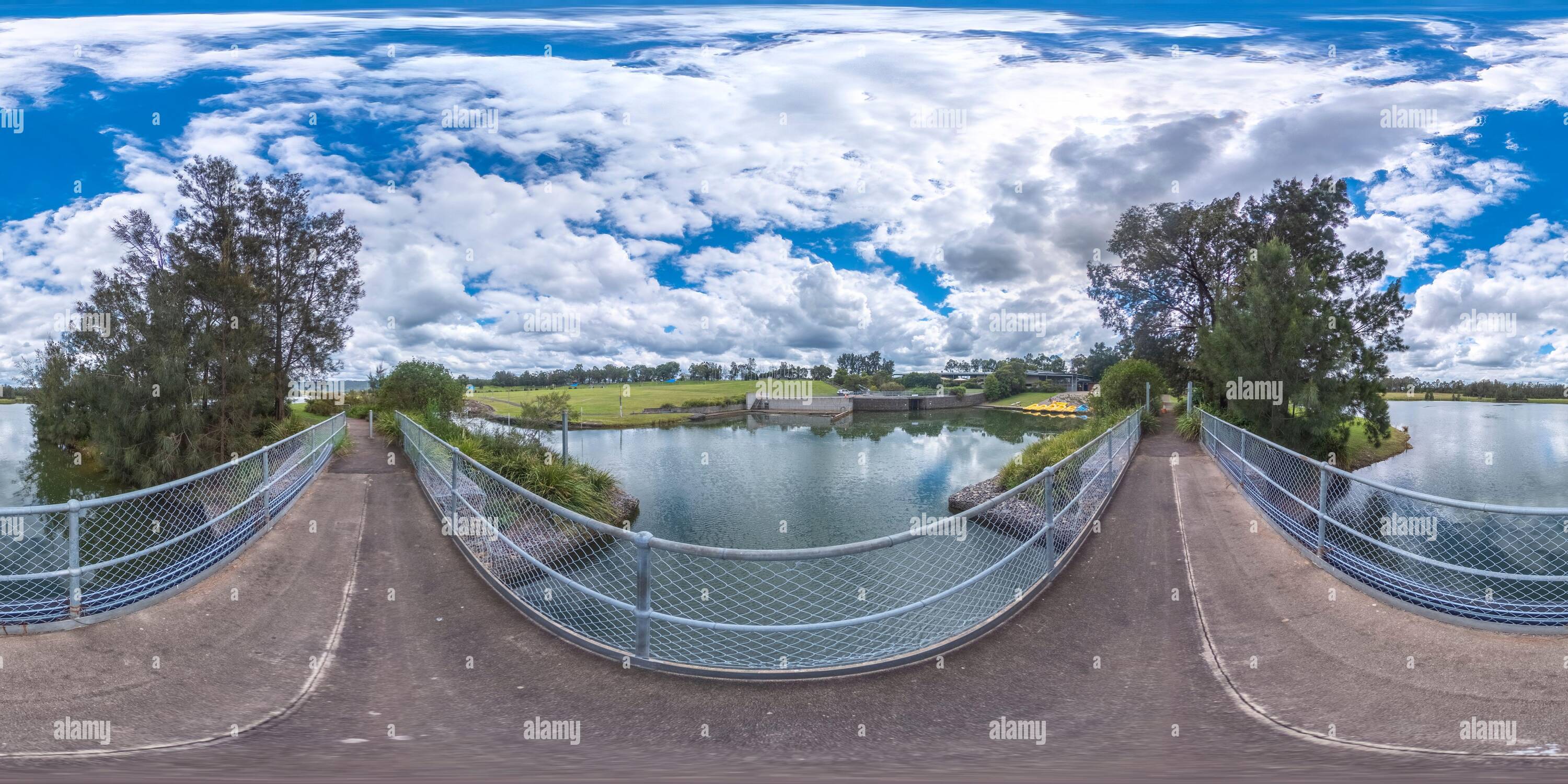 360° view of Spherical 360 panorama photograph of the Olympic ...