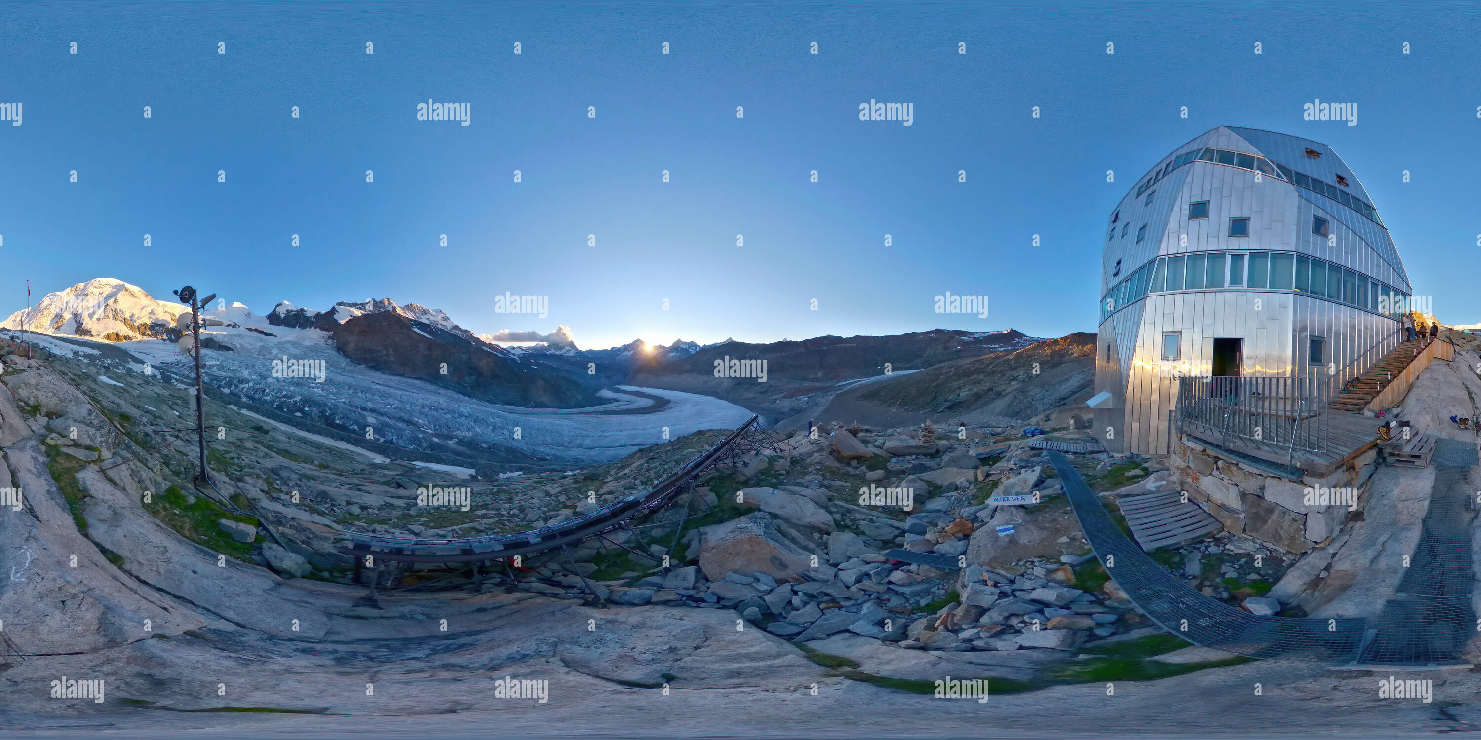 Equirectangular and glacier hi-res stock photography and images - Alamy