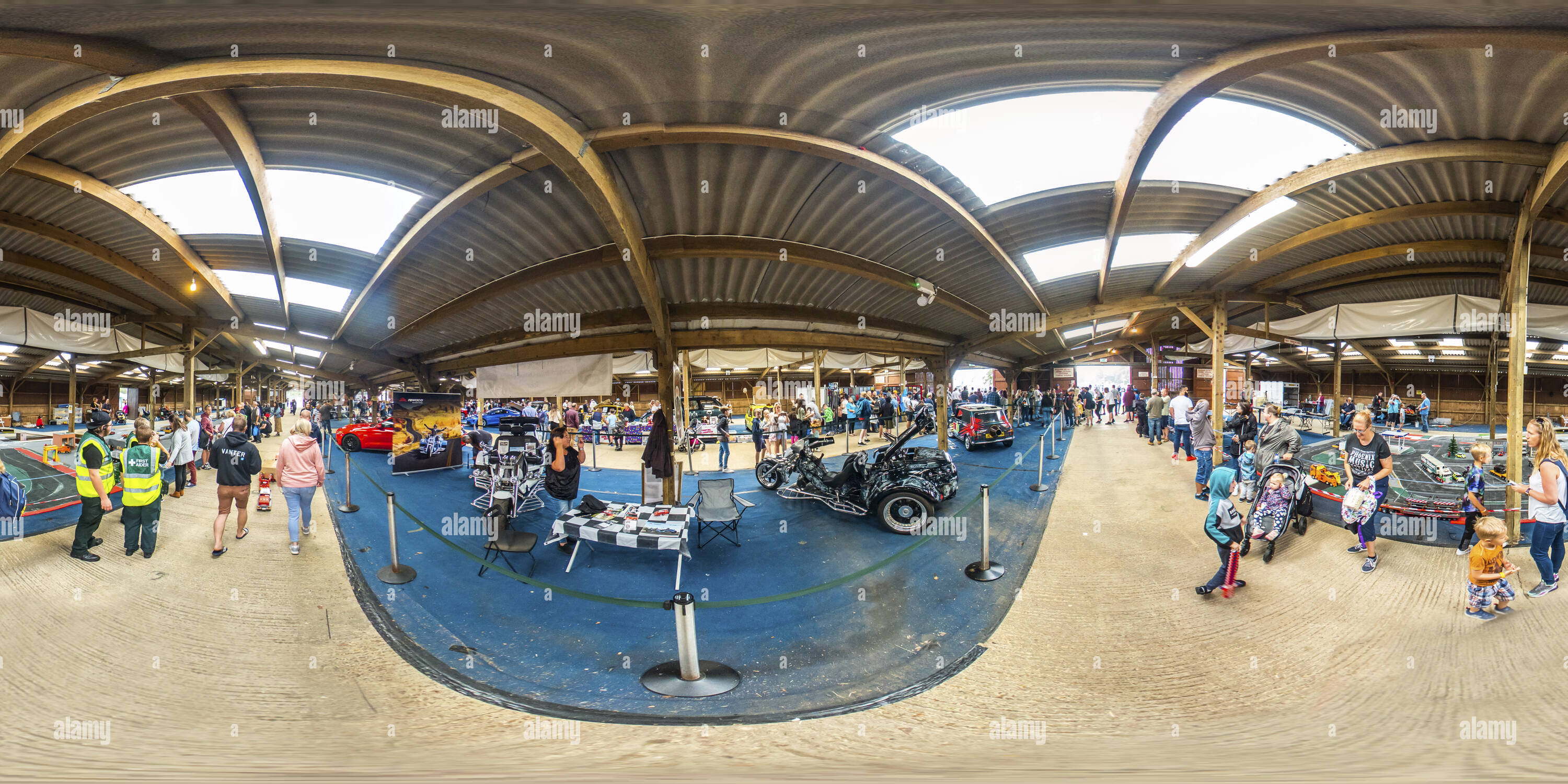 360° view of Car and vehicle show, Ipswich - Alamy