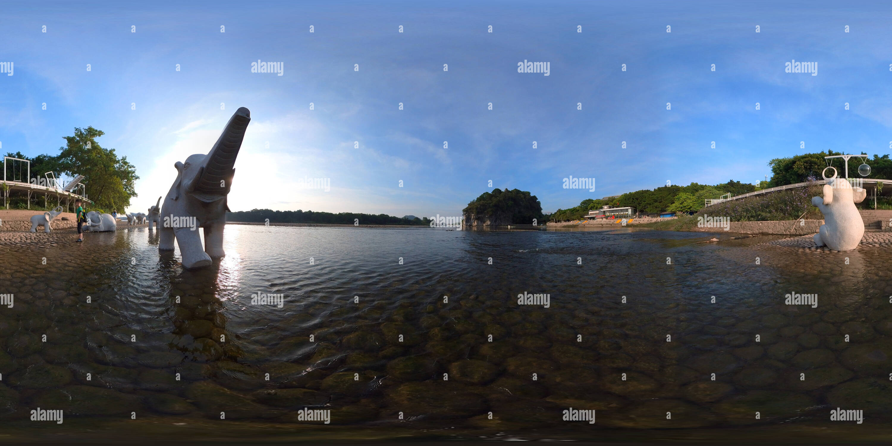 Elephant 360 hi-res stock photography and images - Alamy