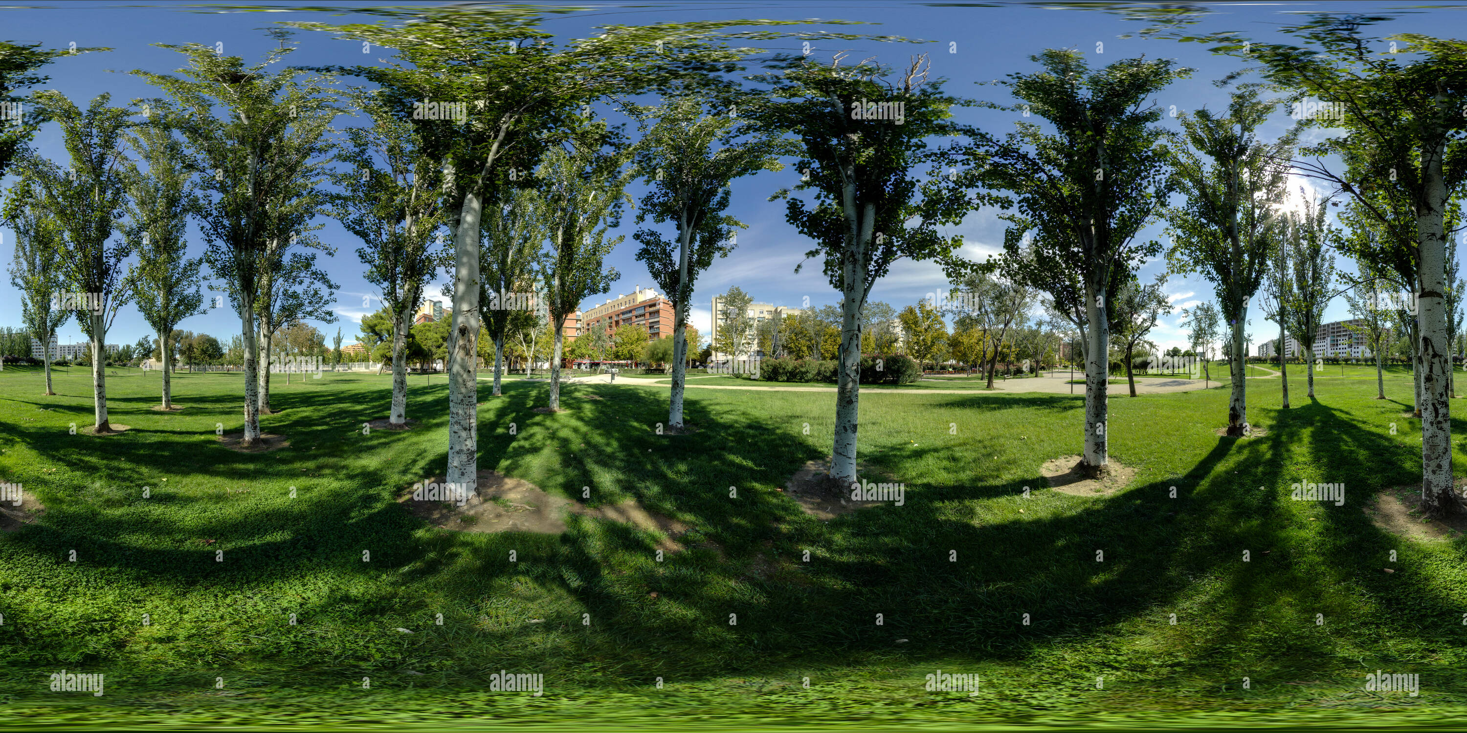 360° view of Orient park Zaragoza, España - Alamy
