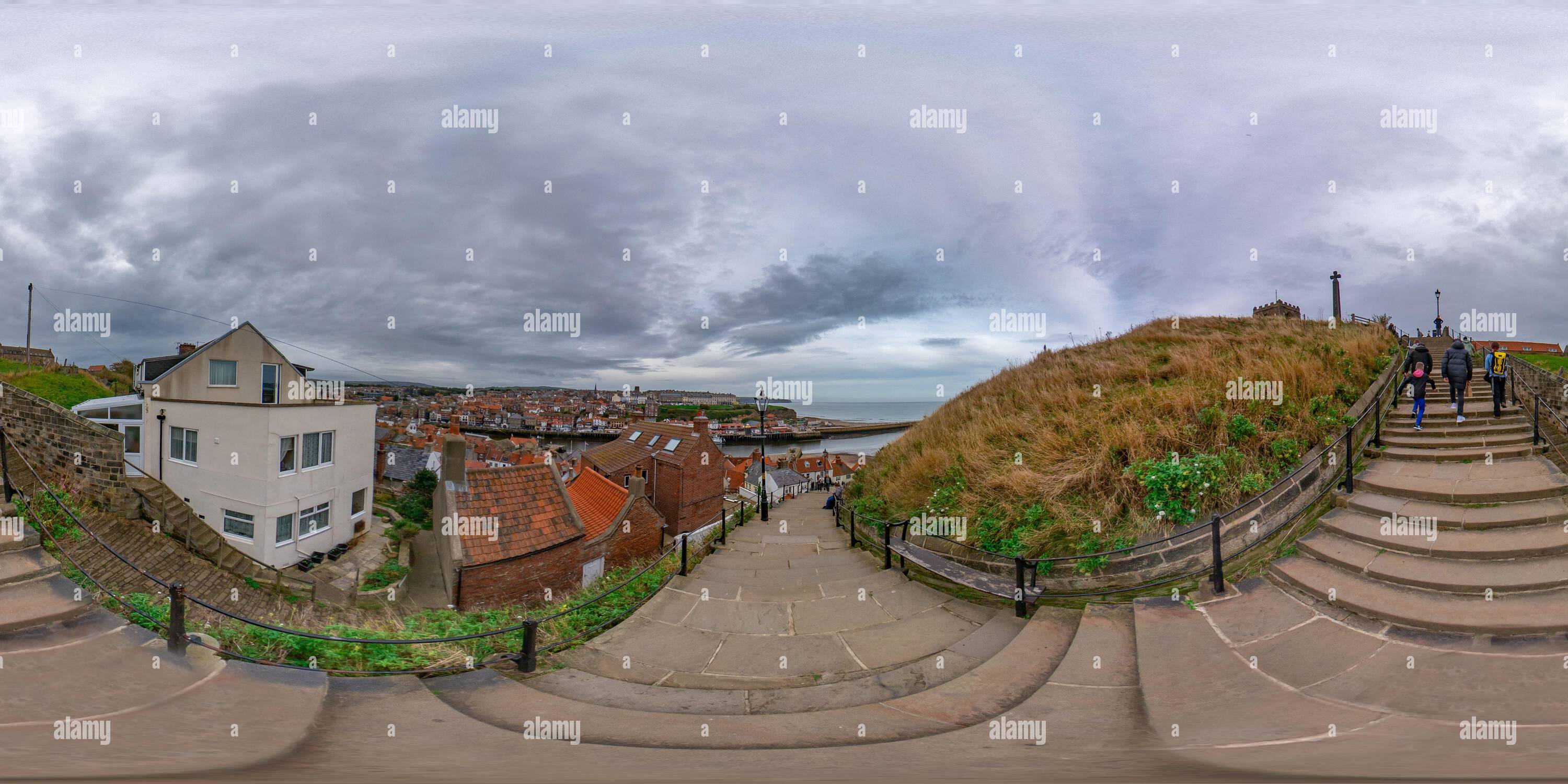 360° view of 360 spherical panorama of the view from the 199 steps ...