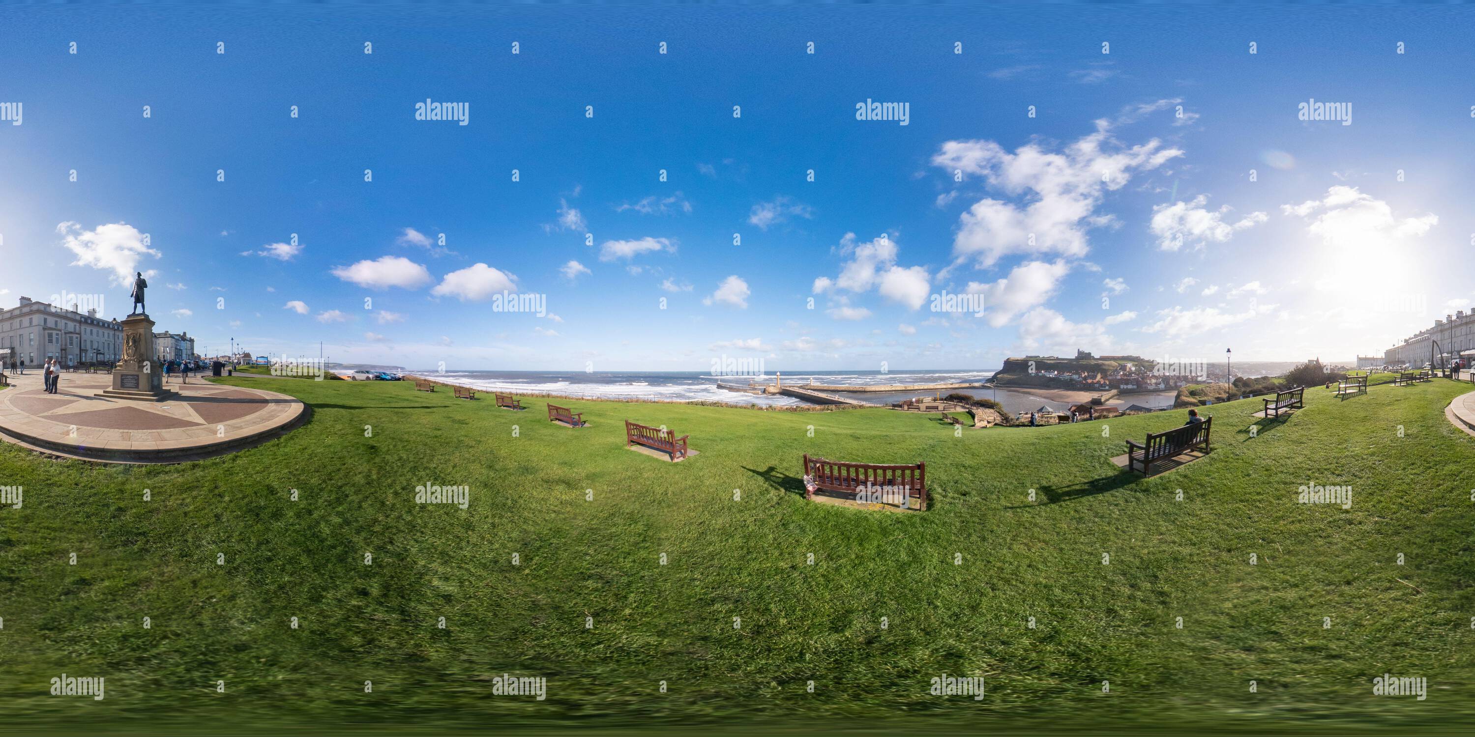 360° view of 360 spherical panorama of the Captain James Cook memorial ...