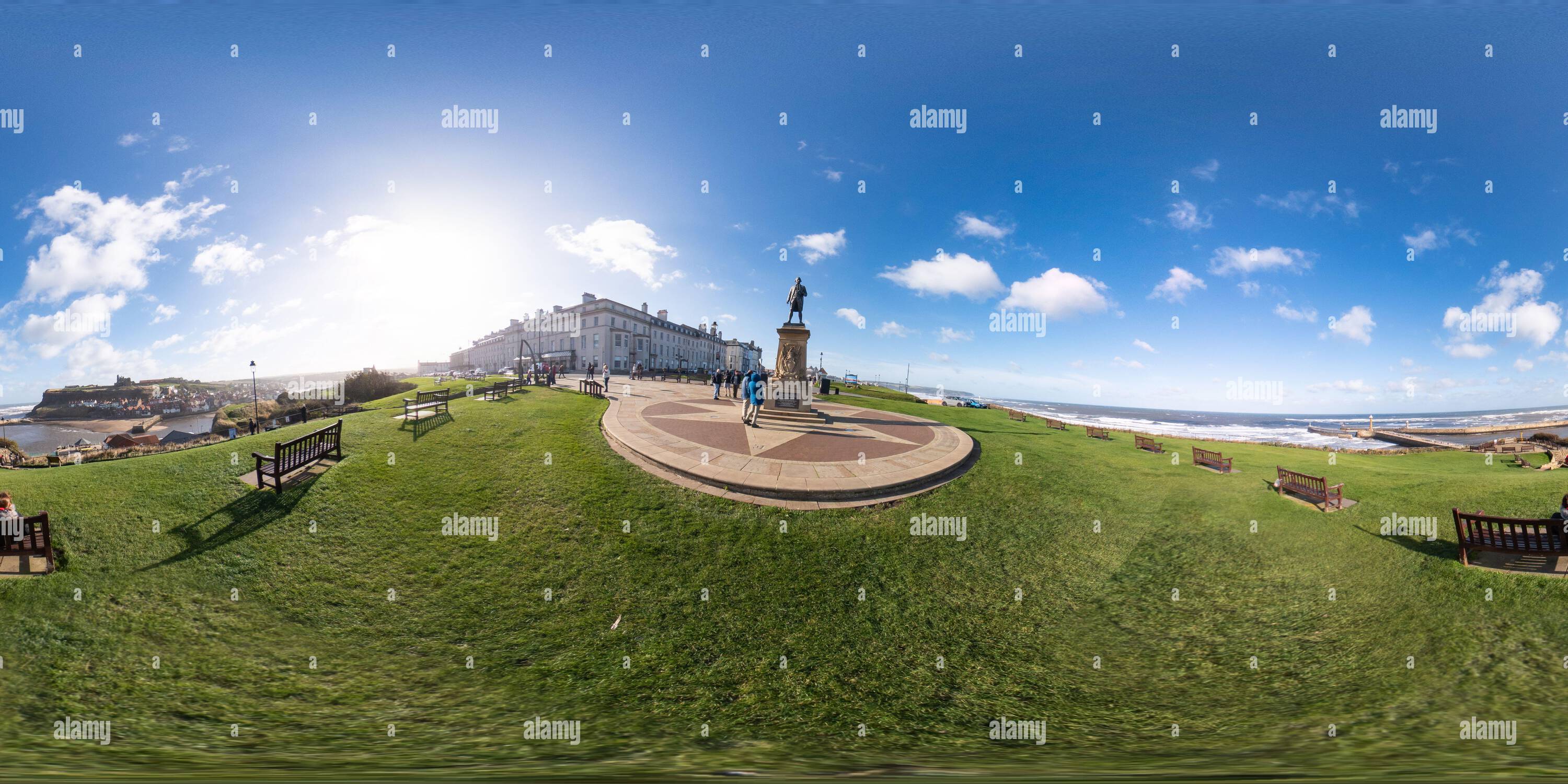 360° view of 360 spherical panorama of the Captain James Cook memorial ...