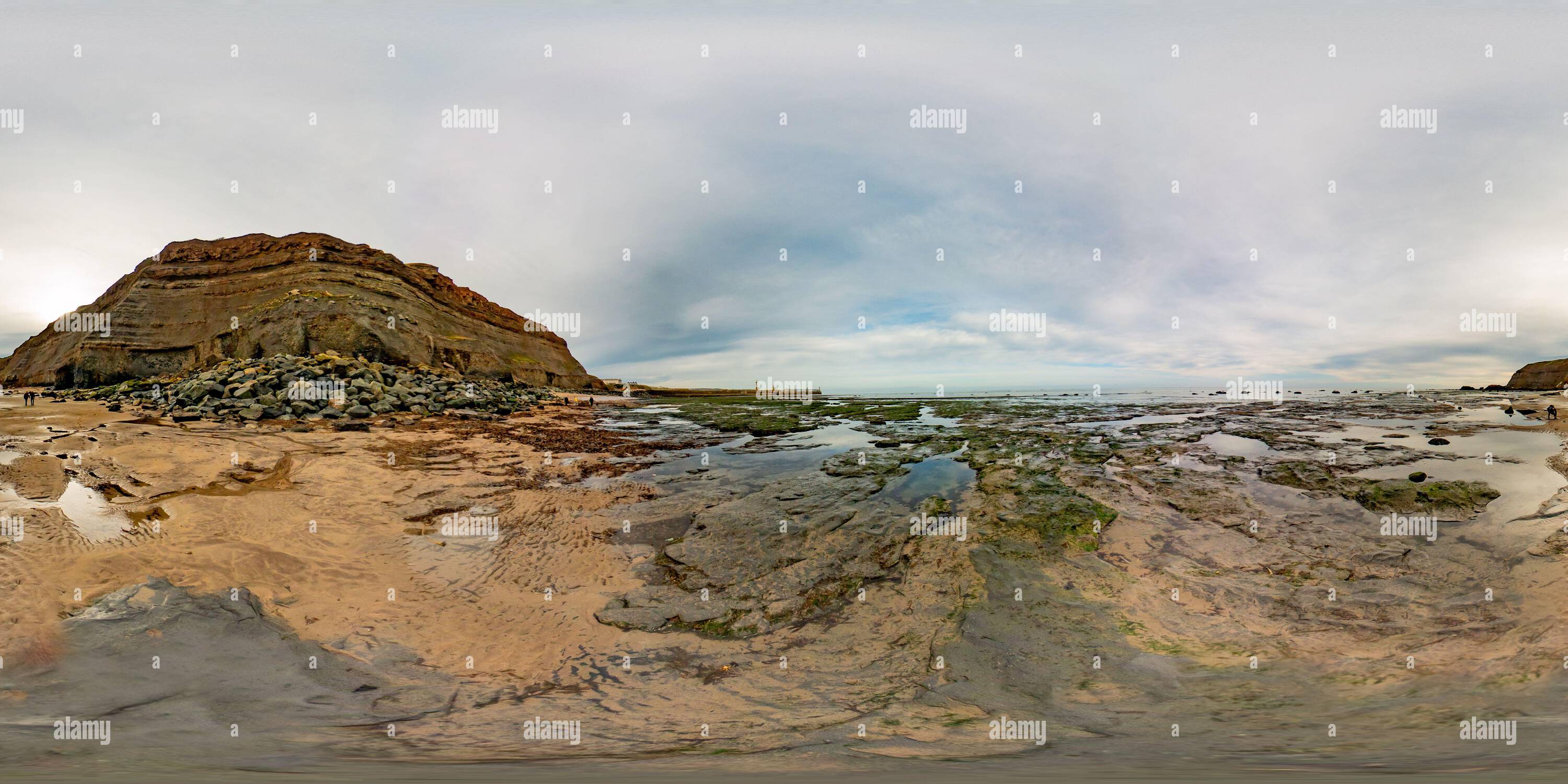 360° view of 360 spherical panorama captured in the Scaur, a famous ...