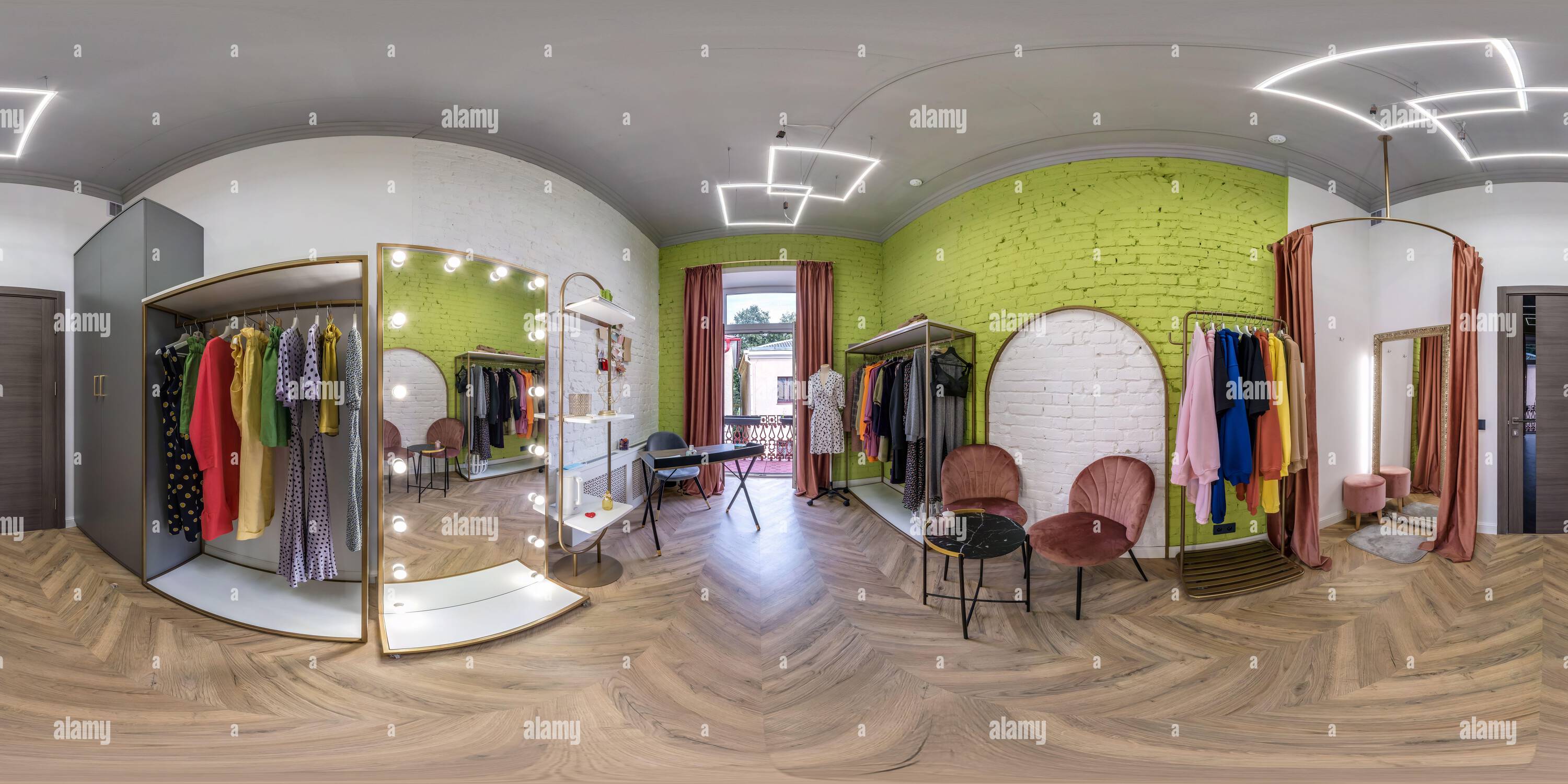 360° view of MINSK, BELARUS - MAY 2021: Full spherical seamless ...