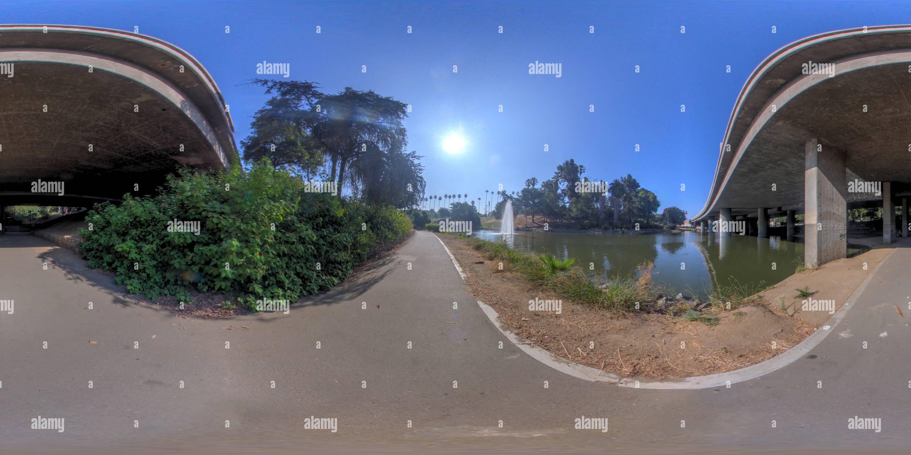 360° view of HDR 360 Pano DTLA Eastside Hollenbeck Park Lake - 050 ...