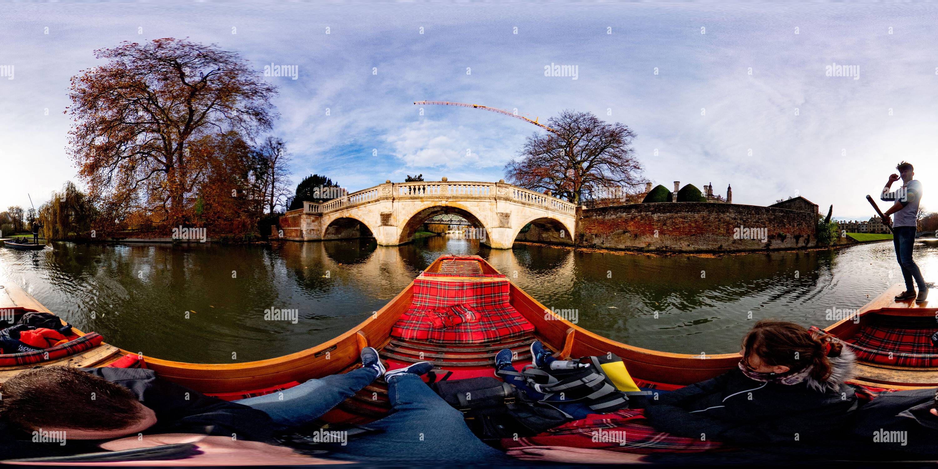 360° view of 360 photo of Cambridge Backs and the River Cam in the city ...