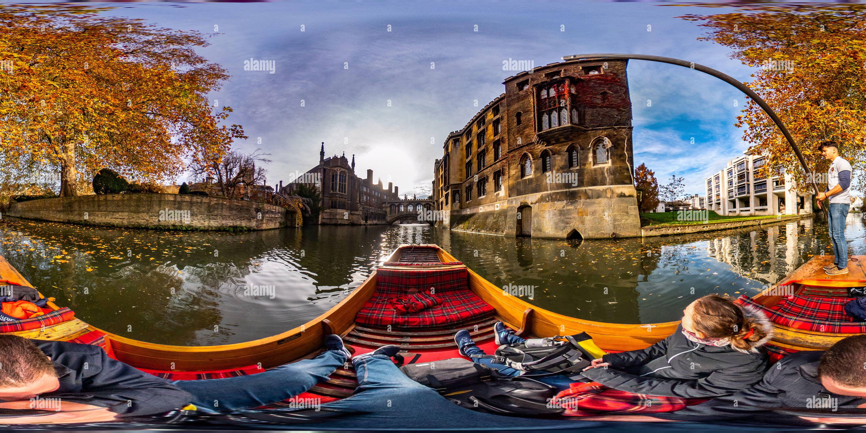 360° view of 360 photo of Cambridge Backs and the River Cam in the city ...