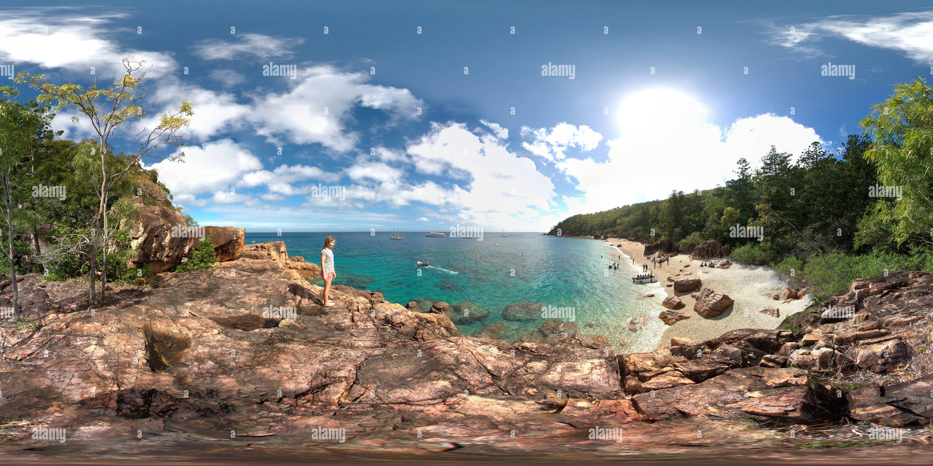 360° view of 360 Panoramic view of Blue Pearl Bay Hayman Island ...