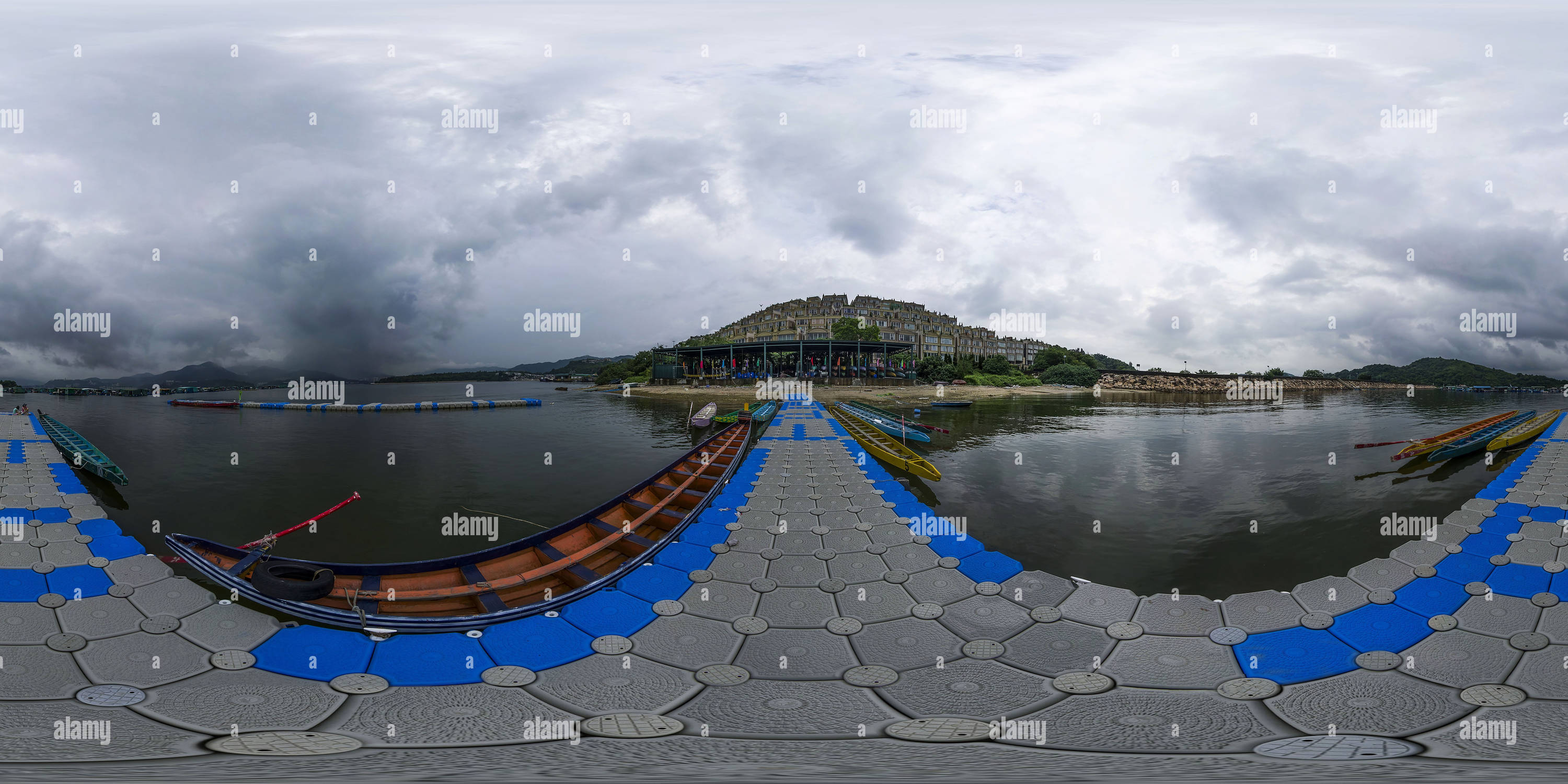 360° view of Tolo Harbour Near Sam Mun Tsai(近三門仔吐露港), Tai Po, NT - Alamy