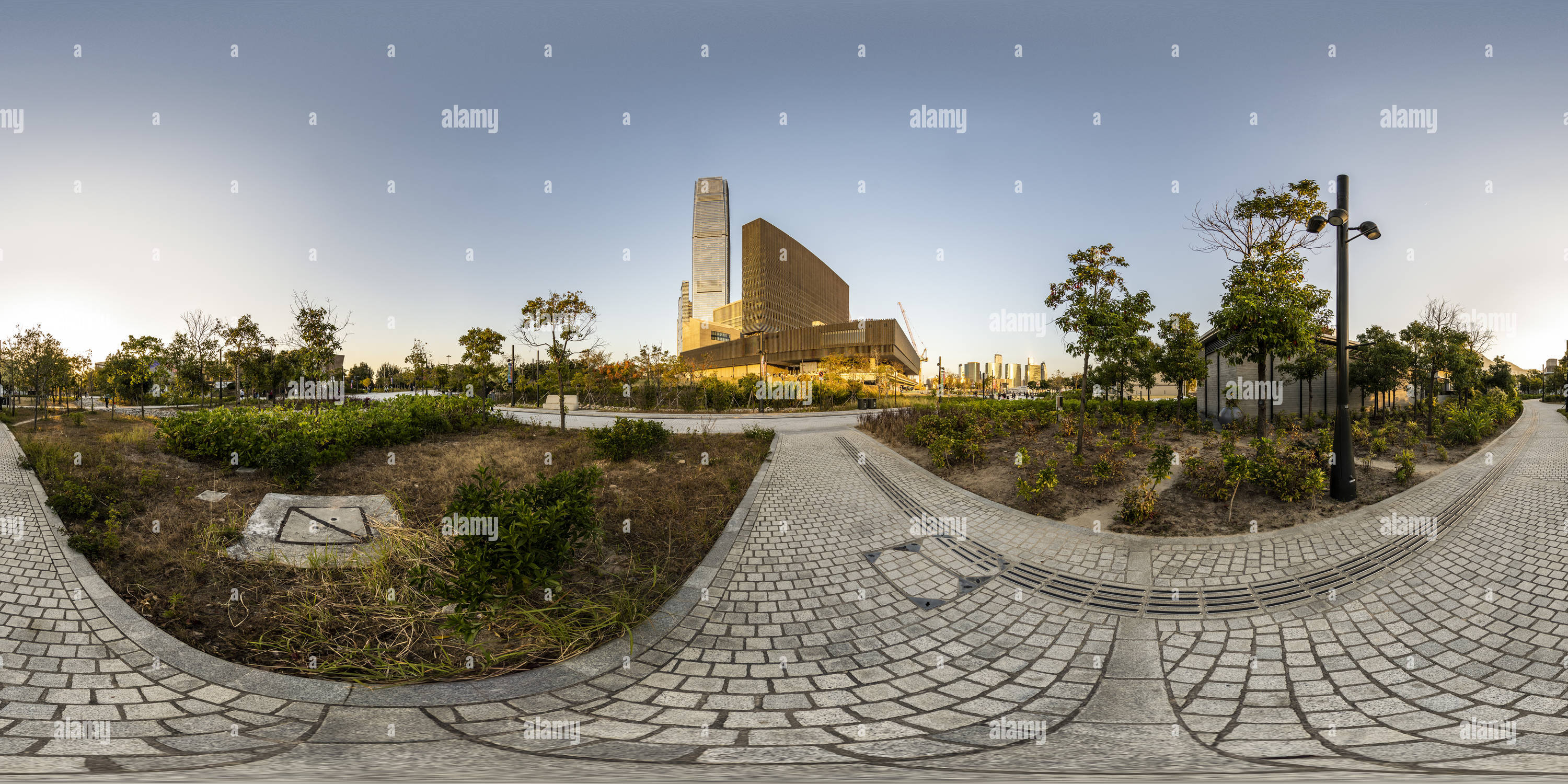 360° view of M+ Museum(西九M+博物館), West Kowloon Cultural District, HK - Alamy