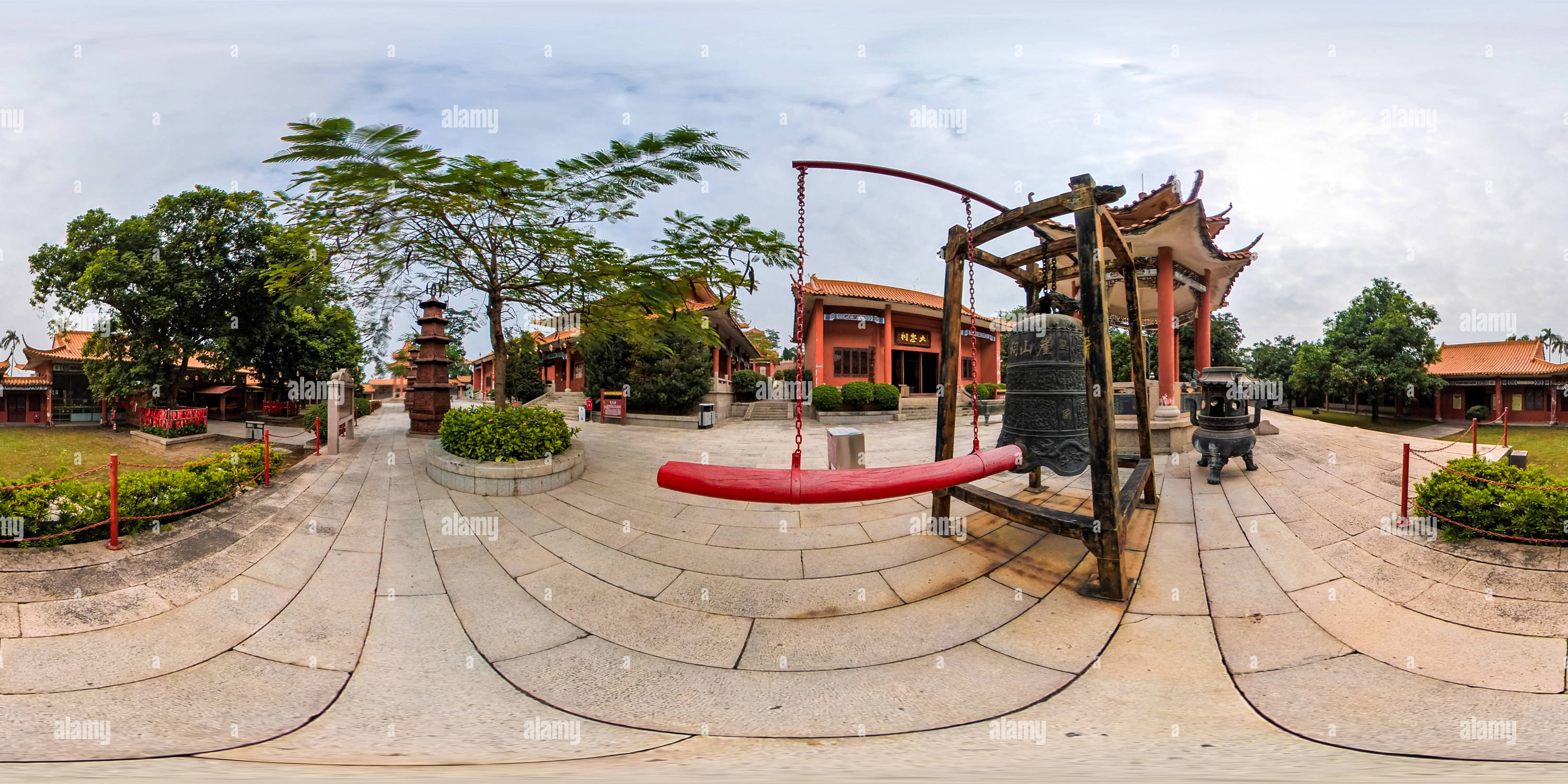 360° view of The temple bell - Alamy