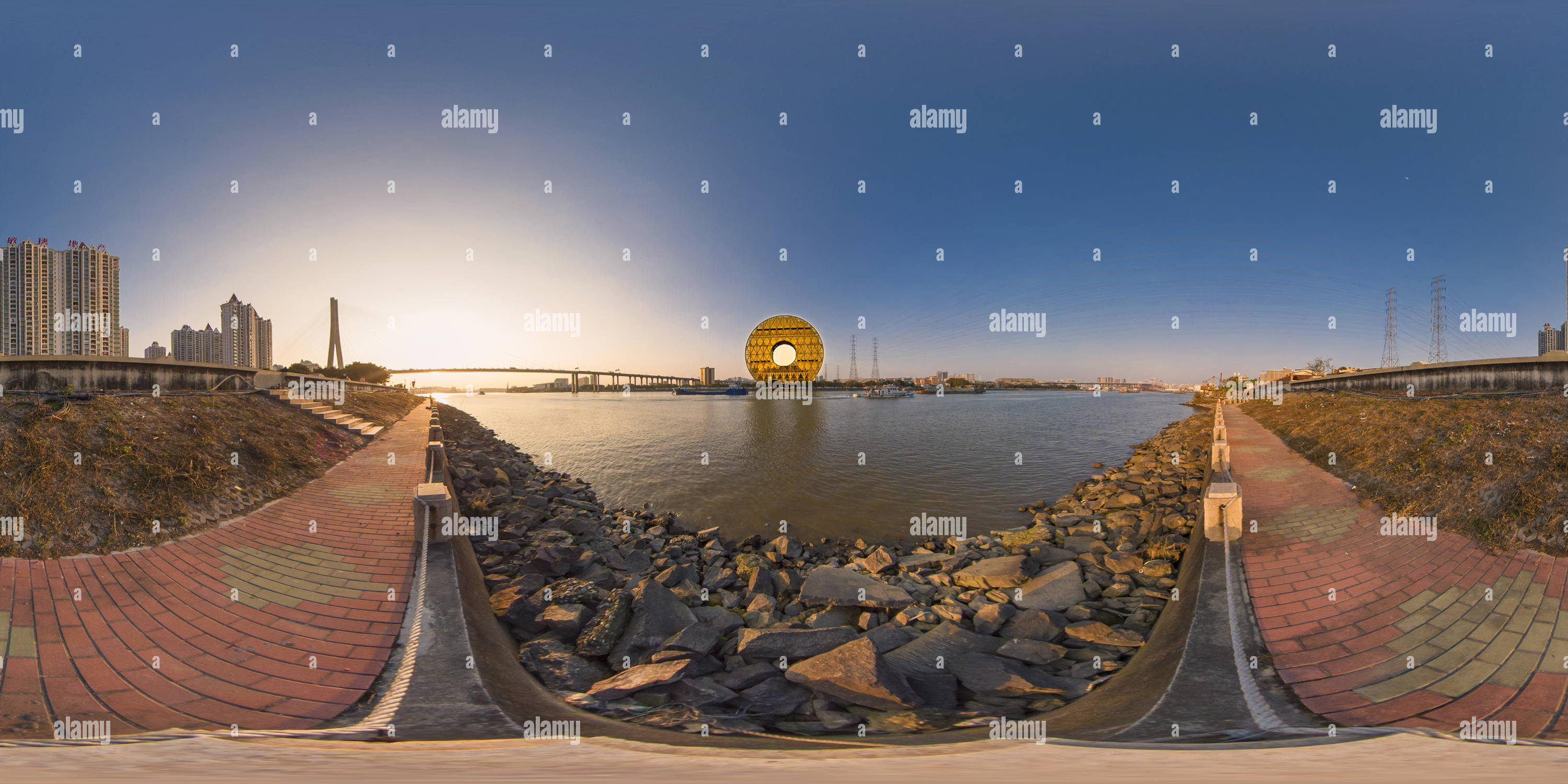 360° view of Guangzhou Circle Building - Alamy