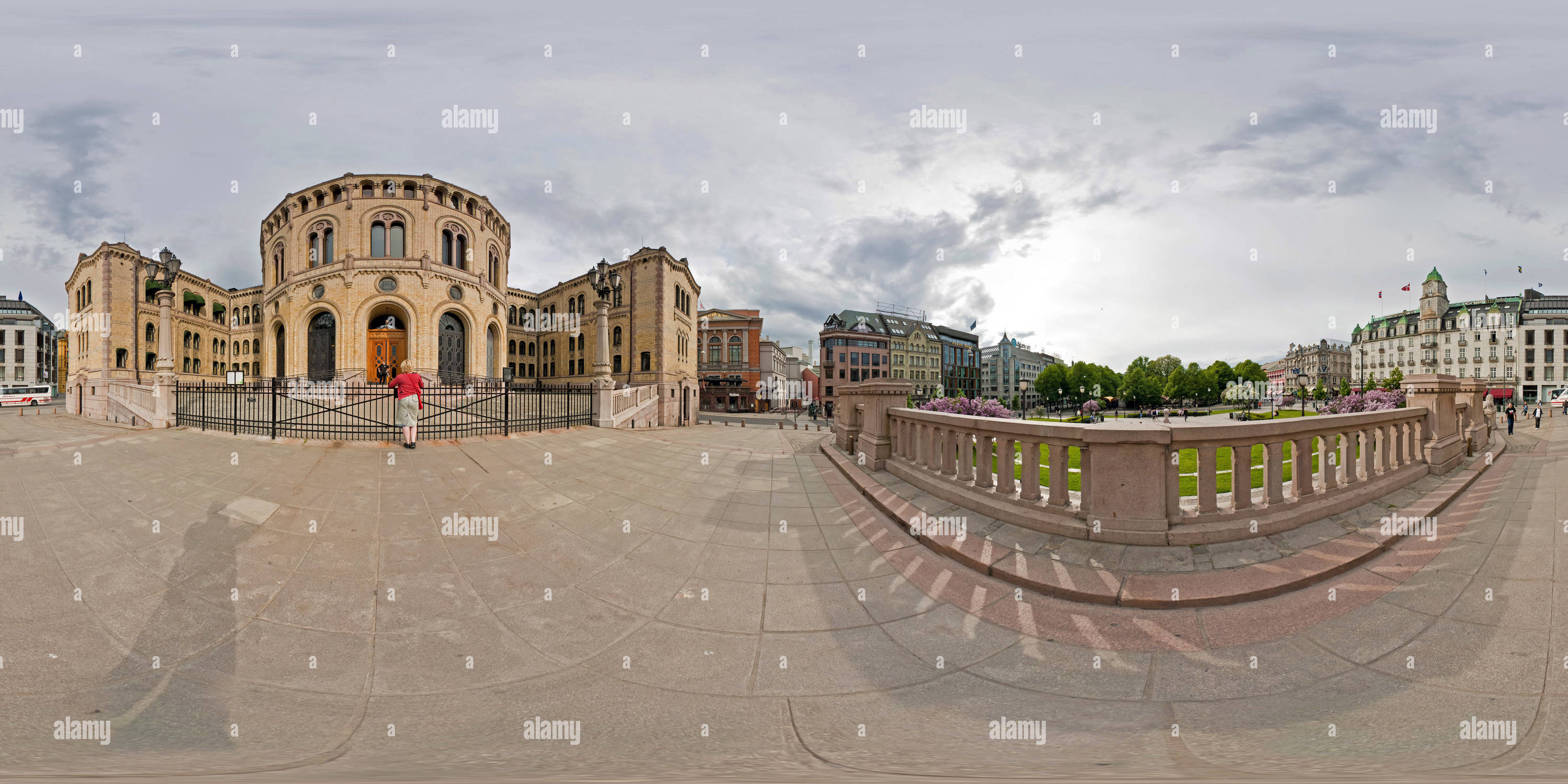 360° view of Parliament Of Norway, Oslo - Alamy