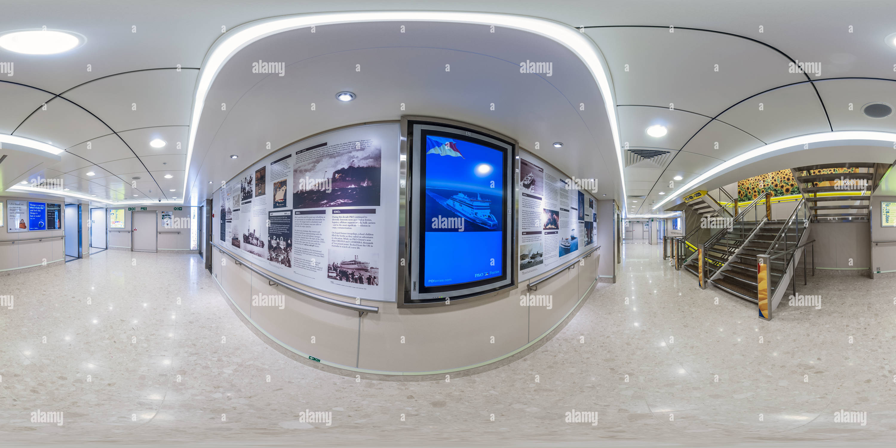 360° view of MV Spirit of France - Alamy