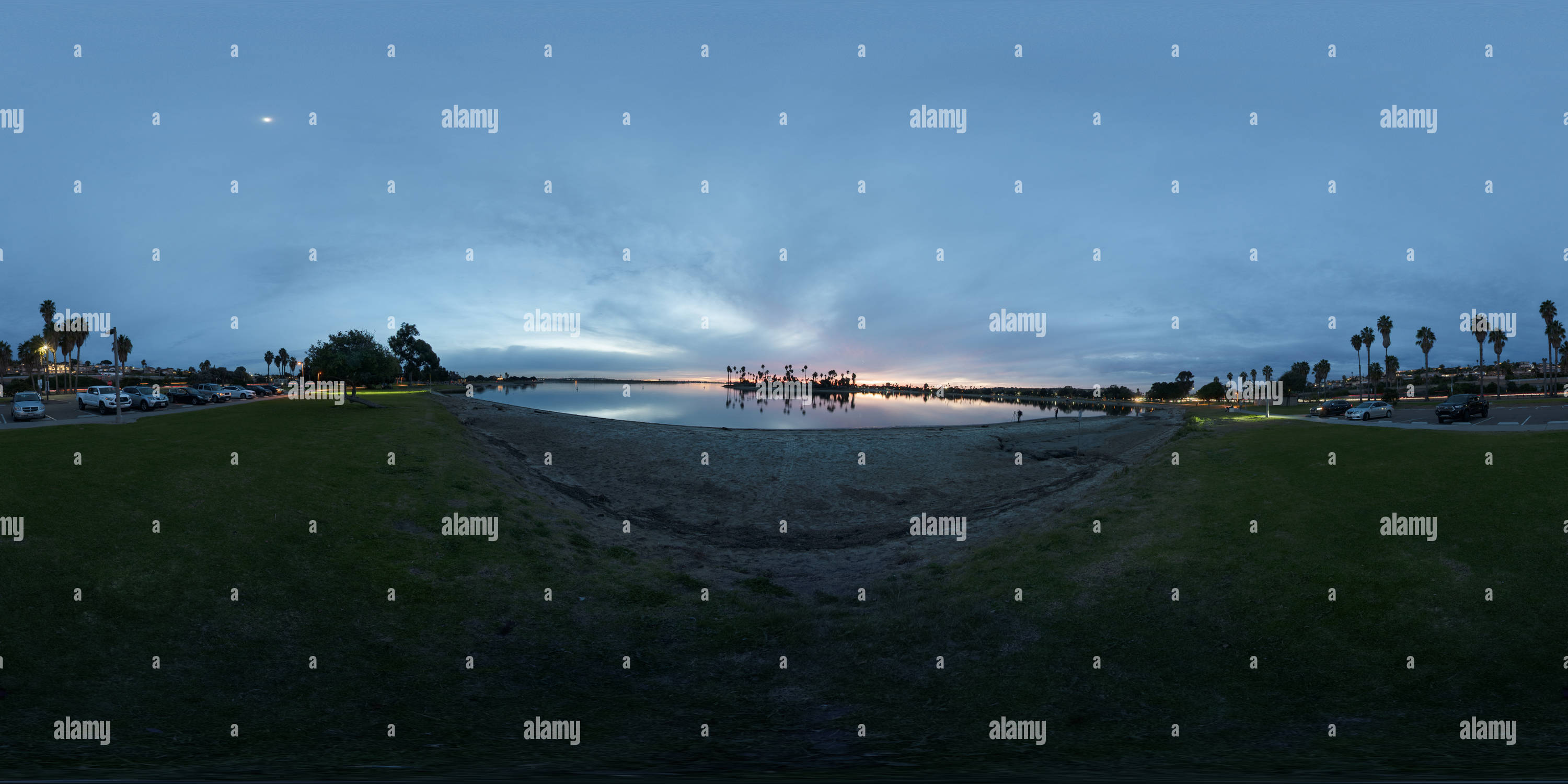360° view of Mission Bay of San Diego - Alamy