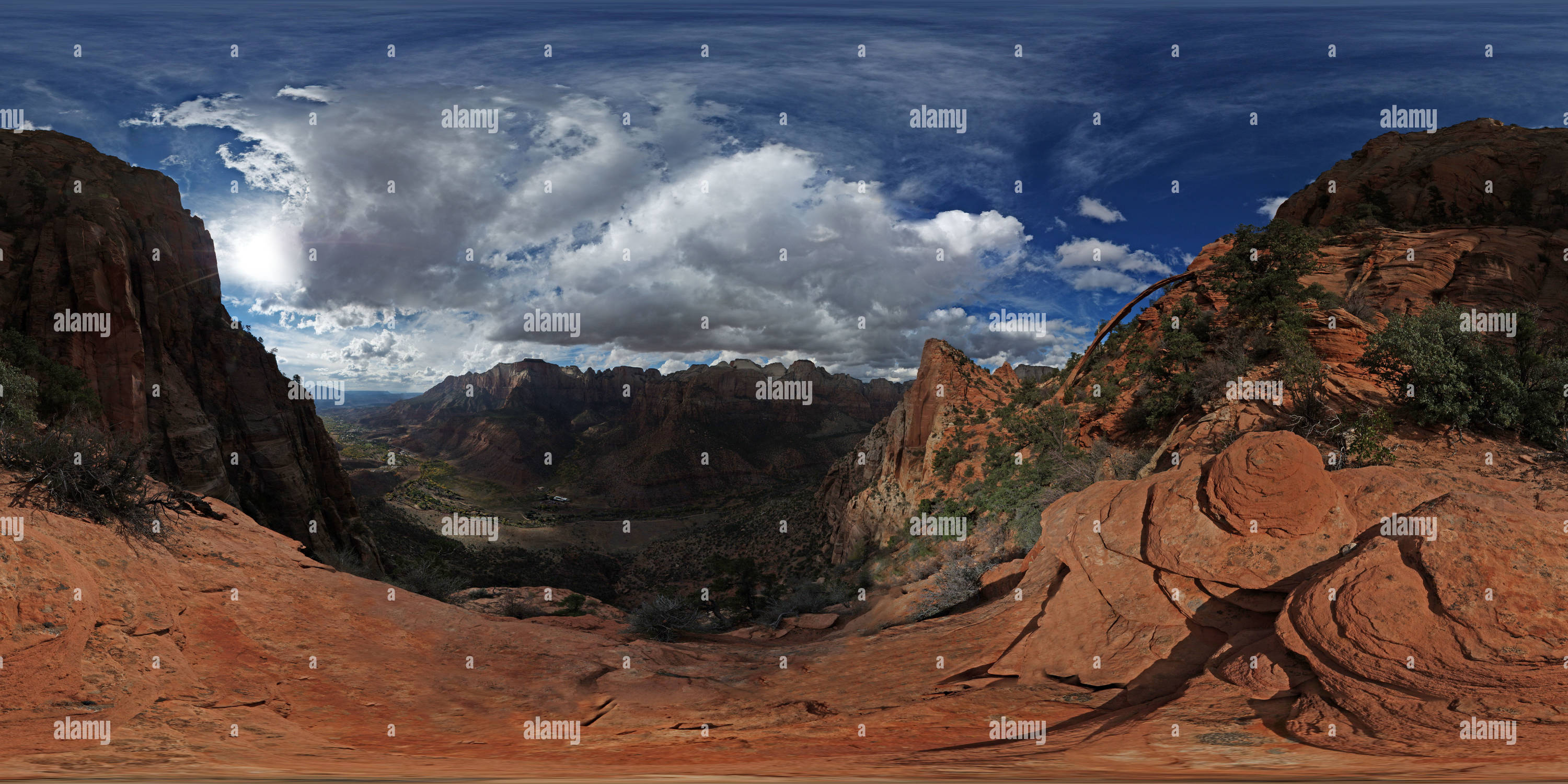 360° view of Bridge Mountain Arch 2 - Alamy
