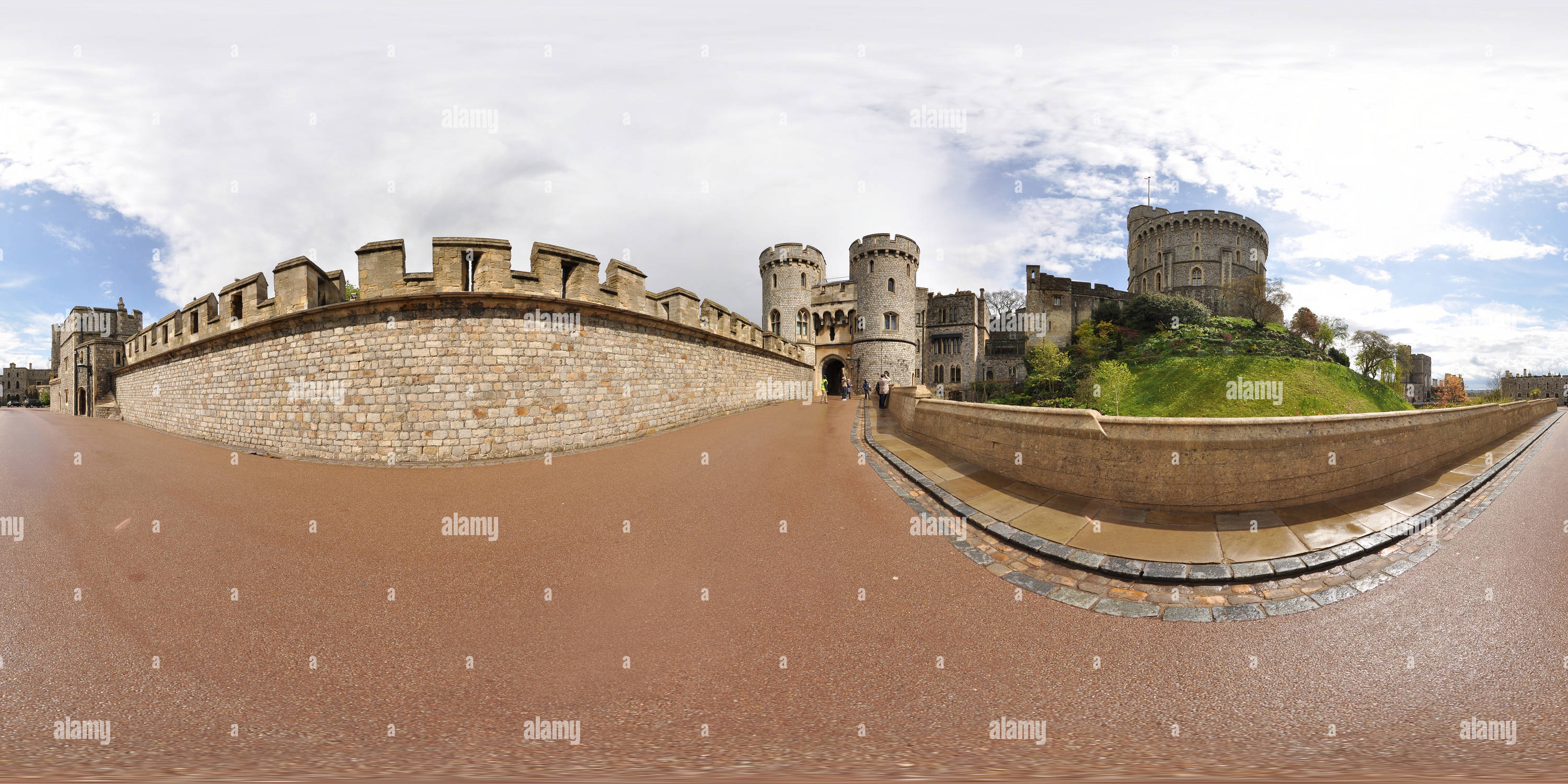 The windsor castle panorama hi-res stock photography and images - Alamy
