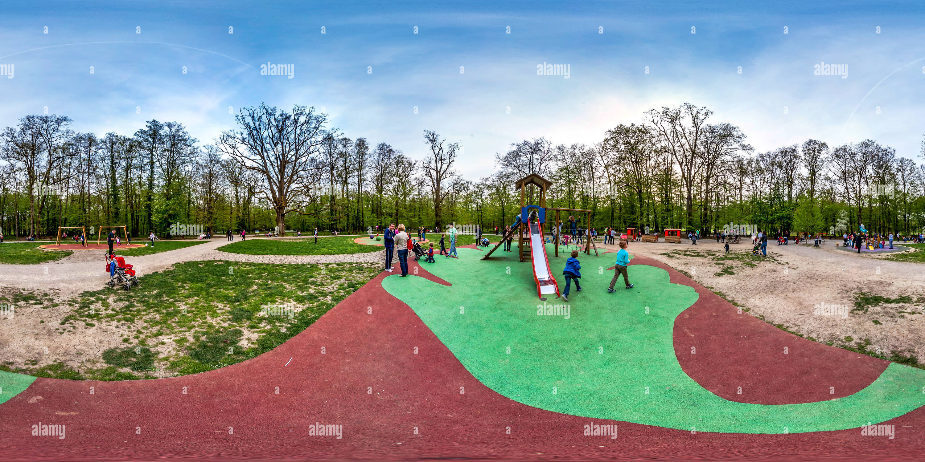 360° view of Park Maksimir in Zagreb - Alamy