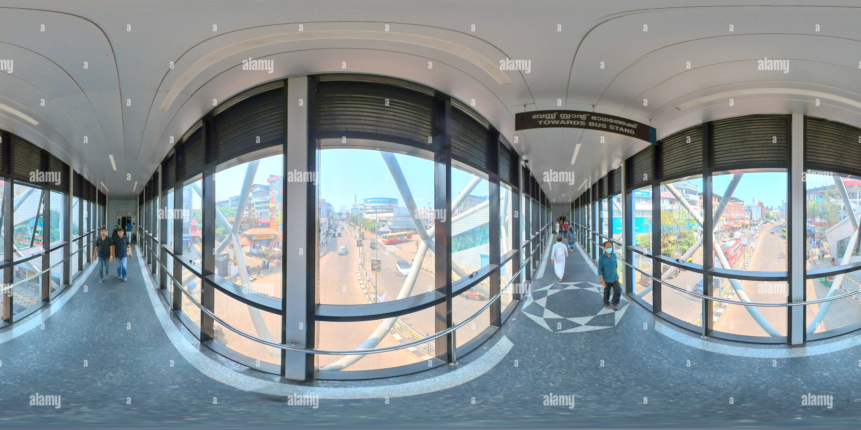 360° view of bust stand kozhikode - Alamy