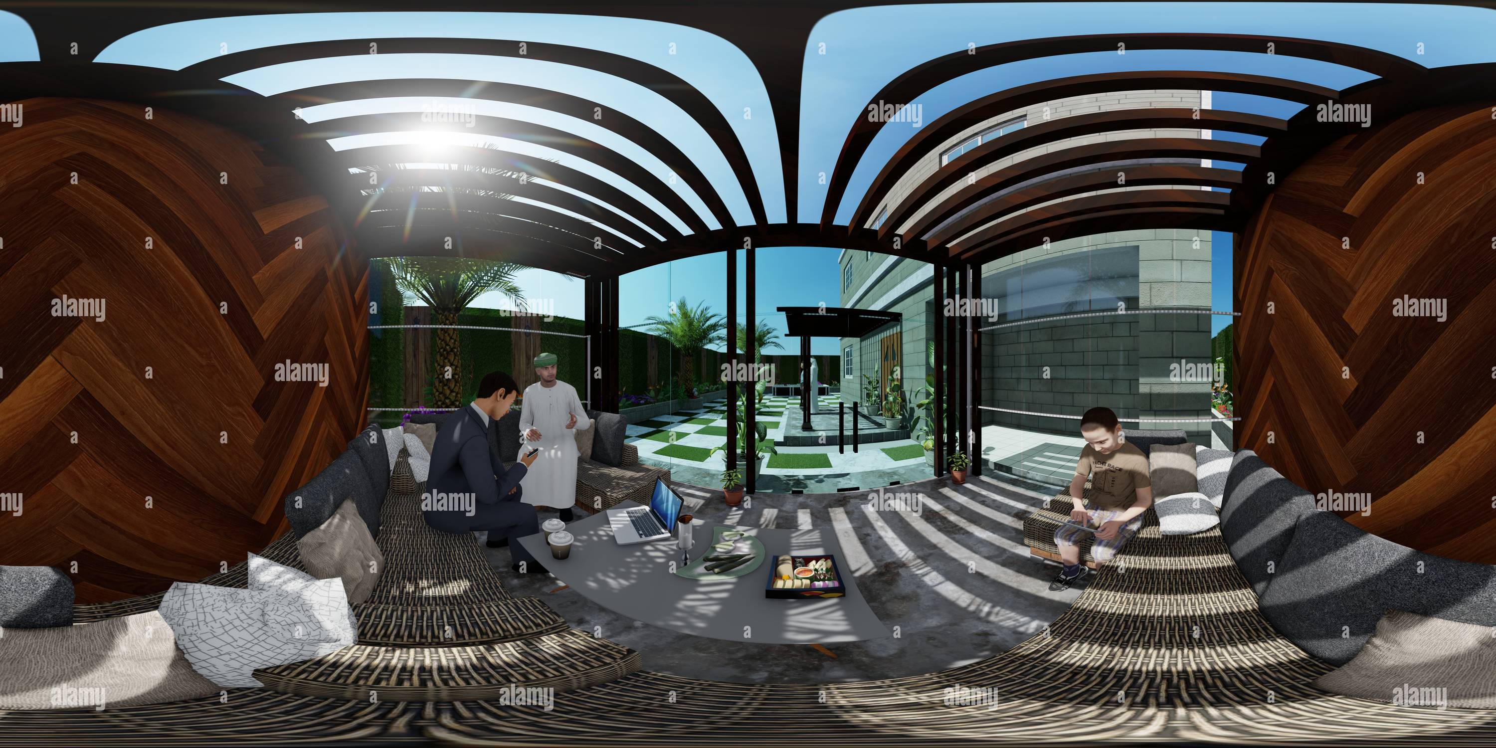 360° view of Suida Arabia project no 4 - Alamy